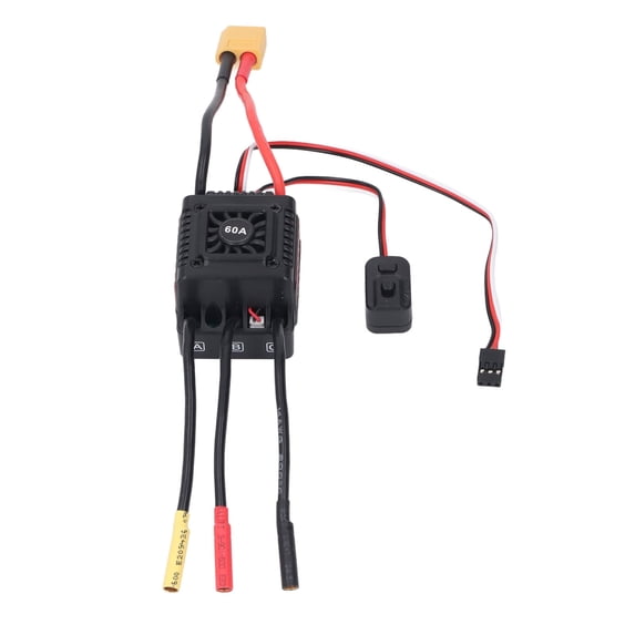 Xirurus RC Brushless ESC 60A Water Proof External Programming Port ...