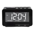 Xirurus Wireless Bluetooth Speaker Clock Digital Desktop Time ...