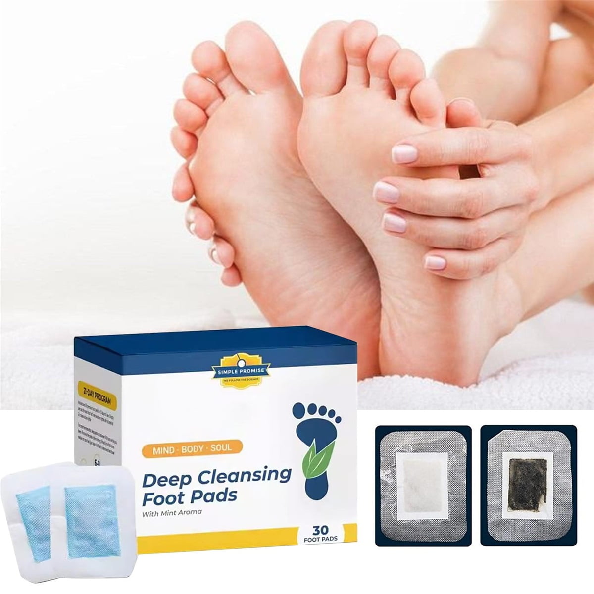 Xitox Deep Cleansing Foot Pads - Rejuvenates Your Body For More Restful ...