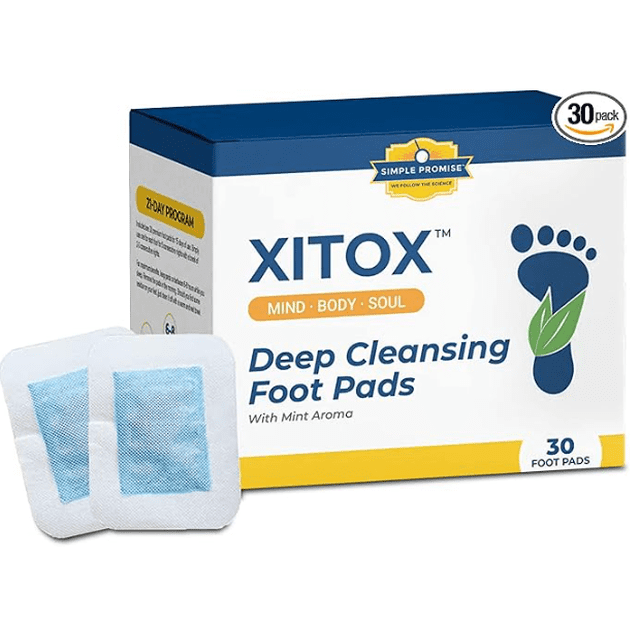 Xitox Deep Cleansing Foot Pads - Rejuvenates Your Body for More Restful ...