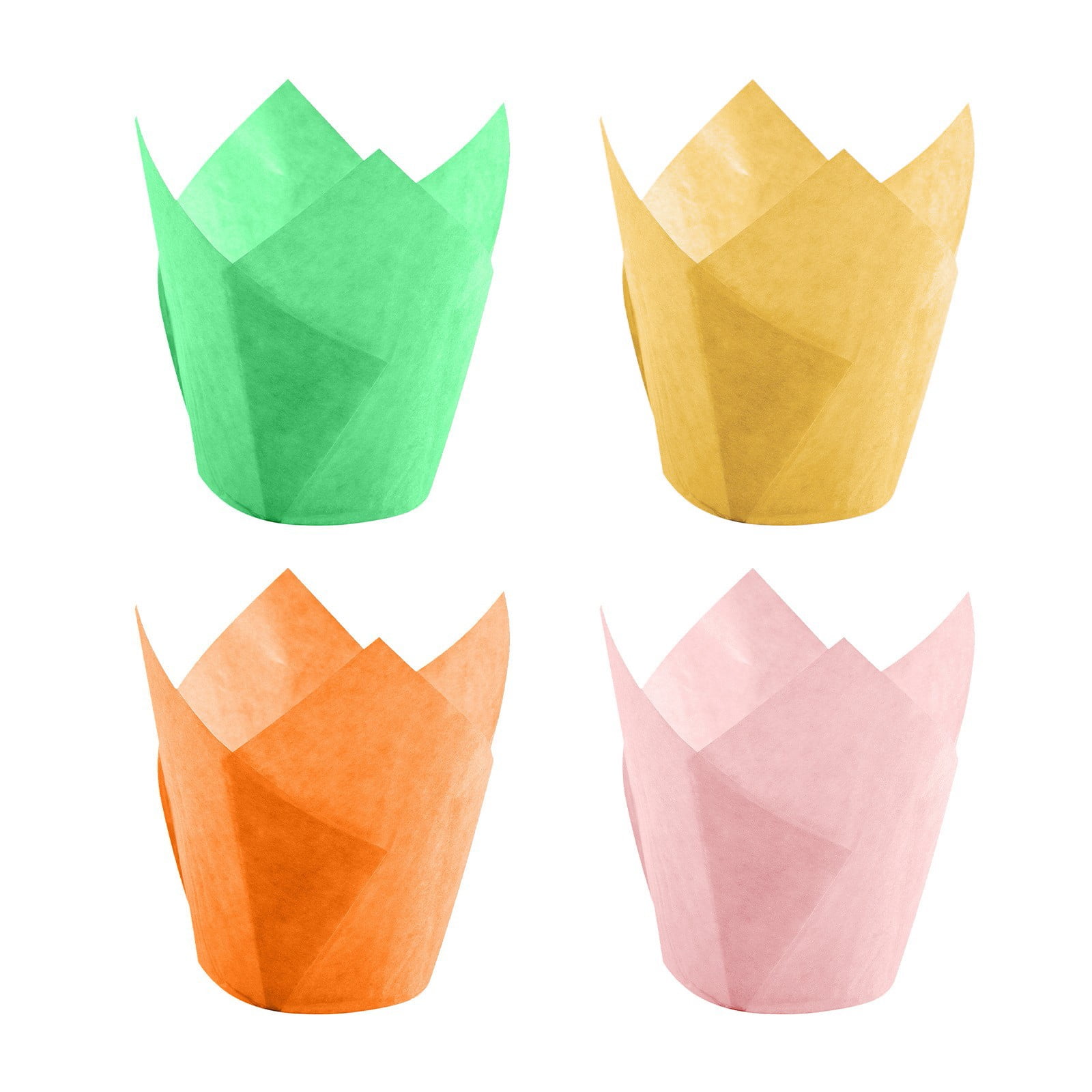 Xiuong Cupcake Baking Cake Cup Box Paper Wrappe Case Liners Cup Tuli ...