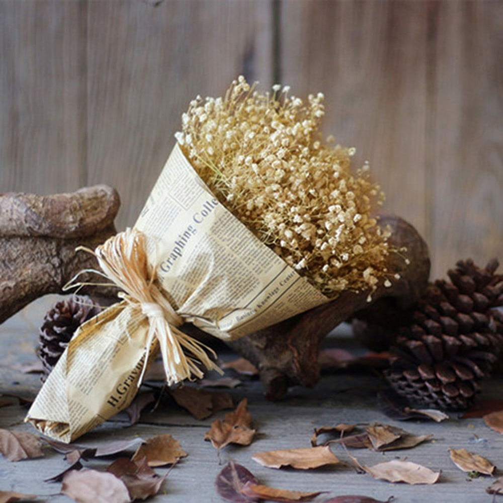 Xiuong Dried Flower Home Natural Dried Dried Decor Flower Baby's Full ...