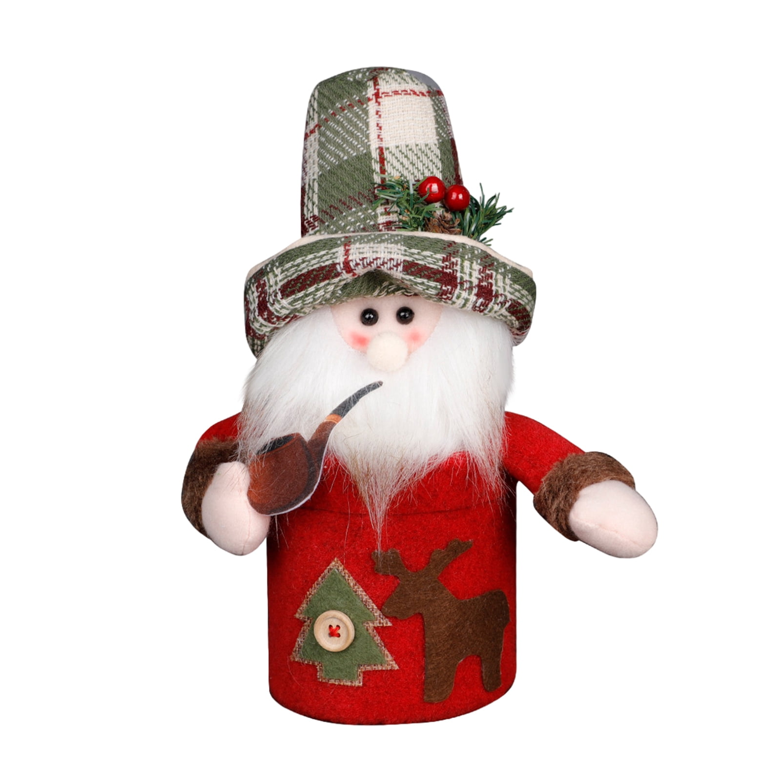 Xiwaer Christmas Candy Box Gift Jar Christmas Eve Decoration Apples Box ...