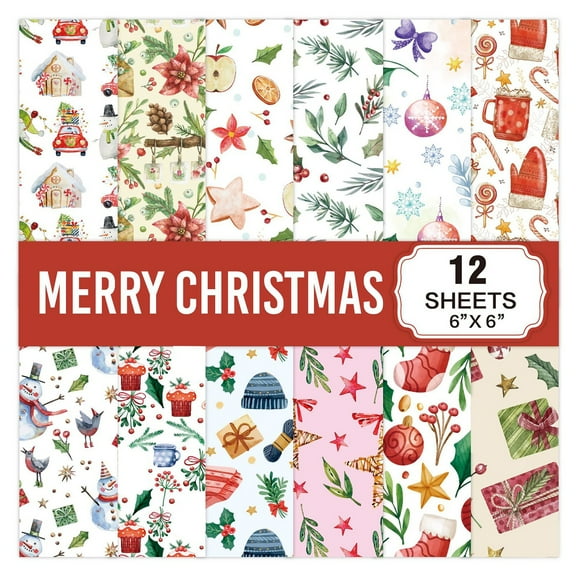 SunWMart Handmade Scrapbook Craft Paper A5 Size 16 Sheets Special ...