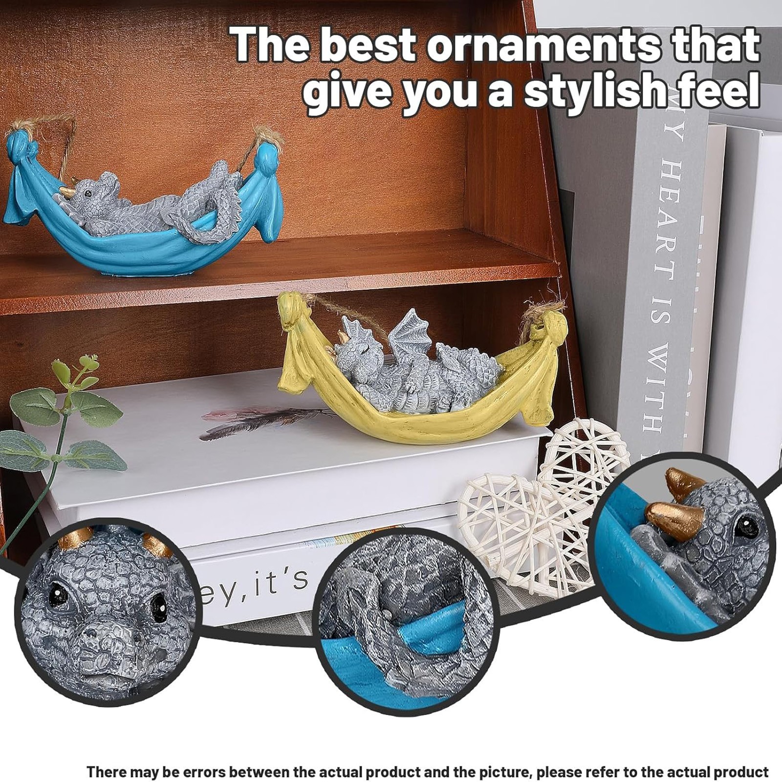 Xiwaer Cute Hanging Dragon Statue Decoration Statue Decoration Hanging ...