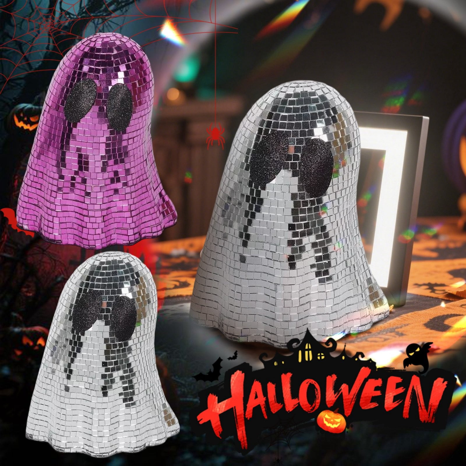 Xiwaer Halloween Disco Statues, Cute Decorative Statues, Decorative ...