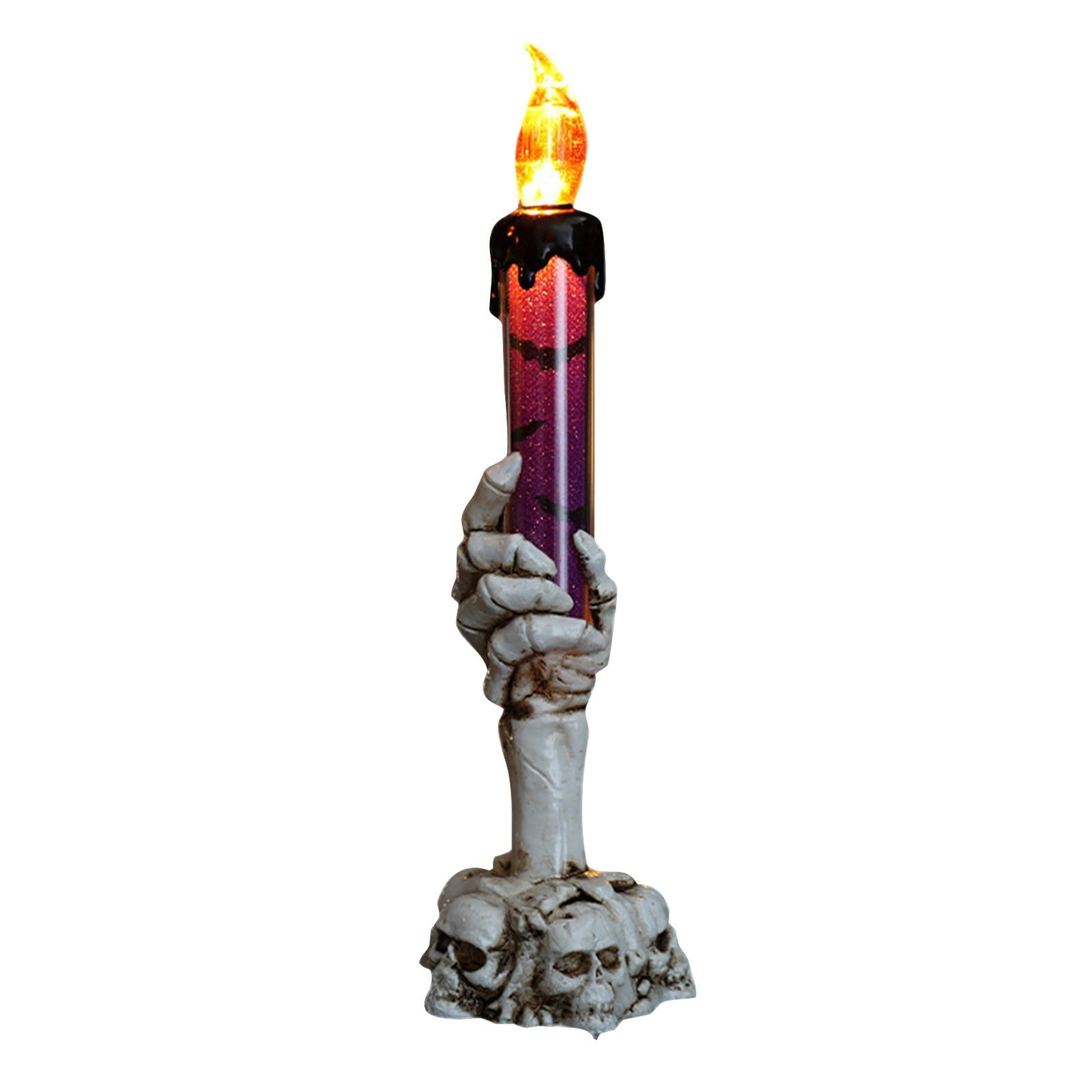 Xiwaer Halloween Hand LED Candle Decoration, 3D Flameless Taper Candles ...