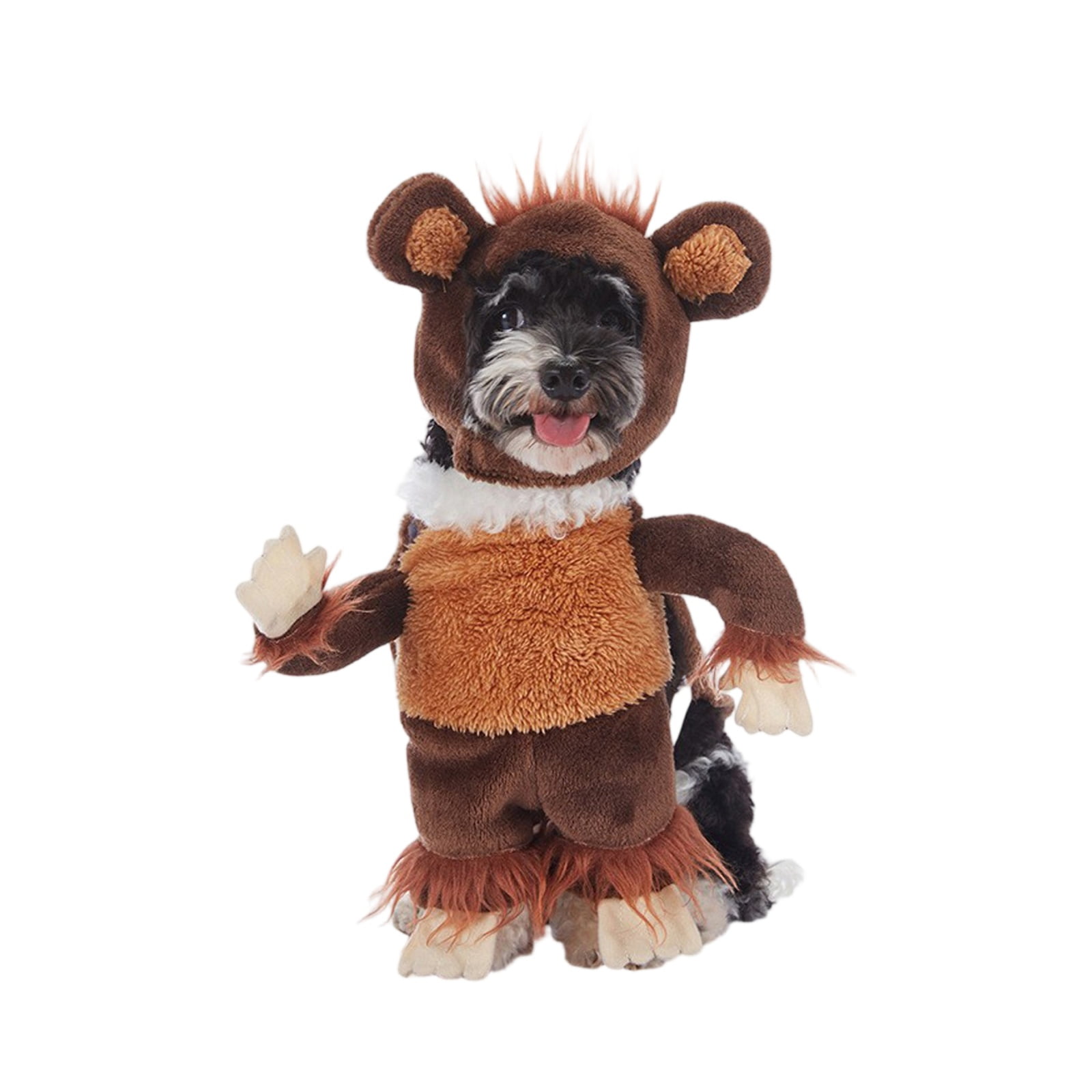 Xiwaer Halloween Pet COS Costume Funny Cartoon Cute Dog Clothes,Brown M ...