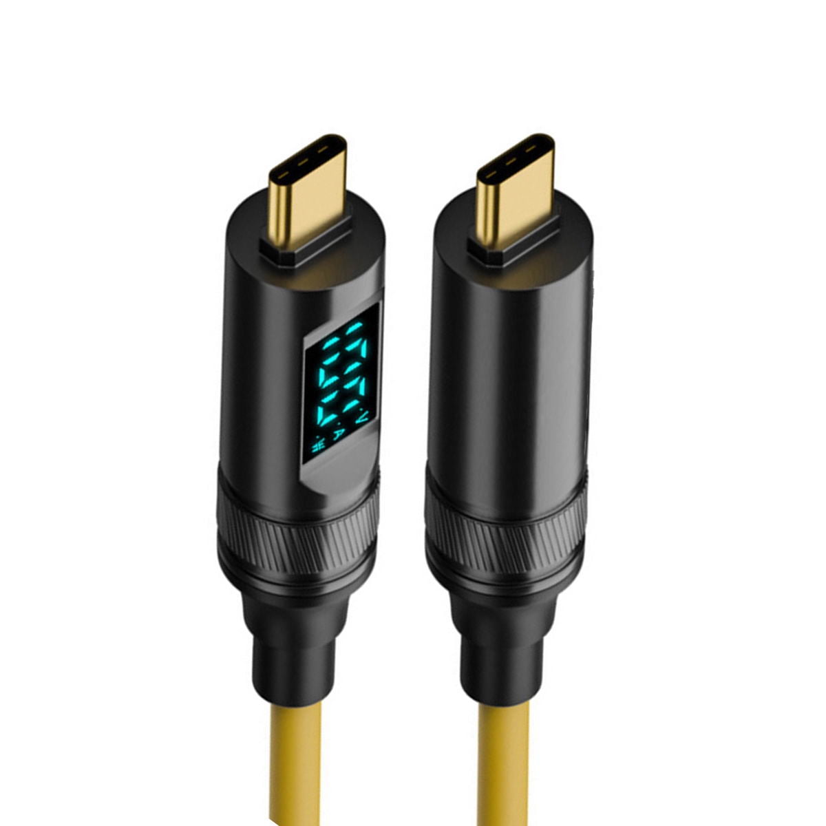 Xiwai 1.0M Smart LED Display USB-C USB4 Cable 20Gbps 100W 8K for Laptop ...
