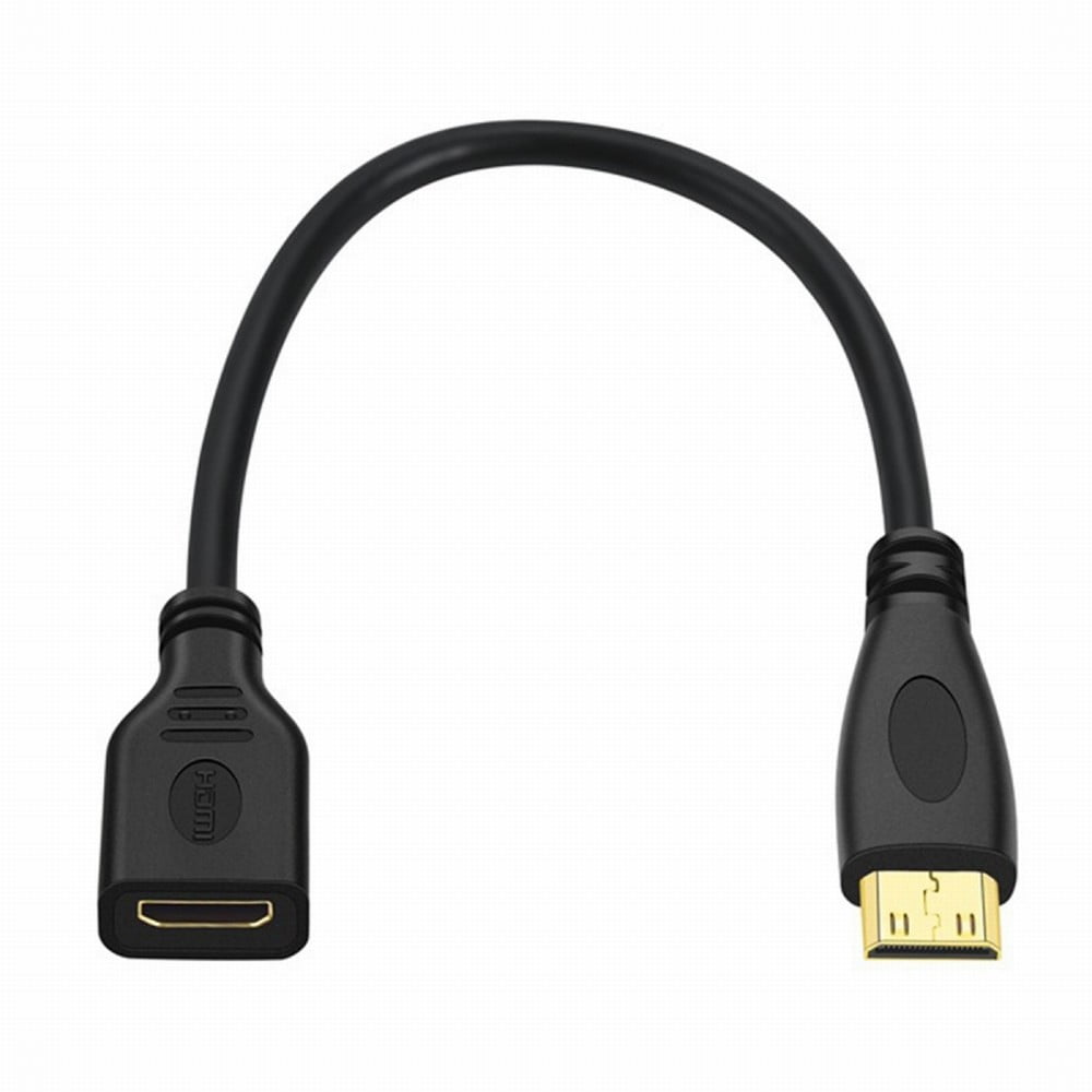 Xiwai 15cm Mini HDMI Type-C Socket Female to Mini HDMI Male Adapter ...