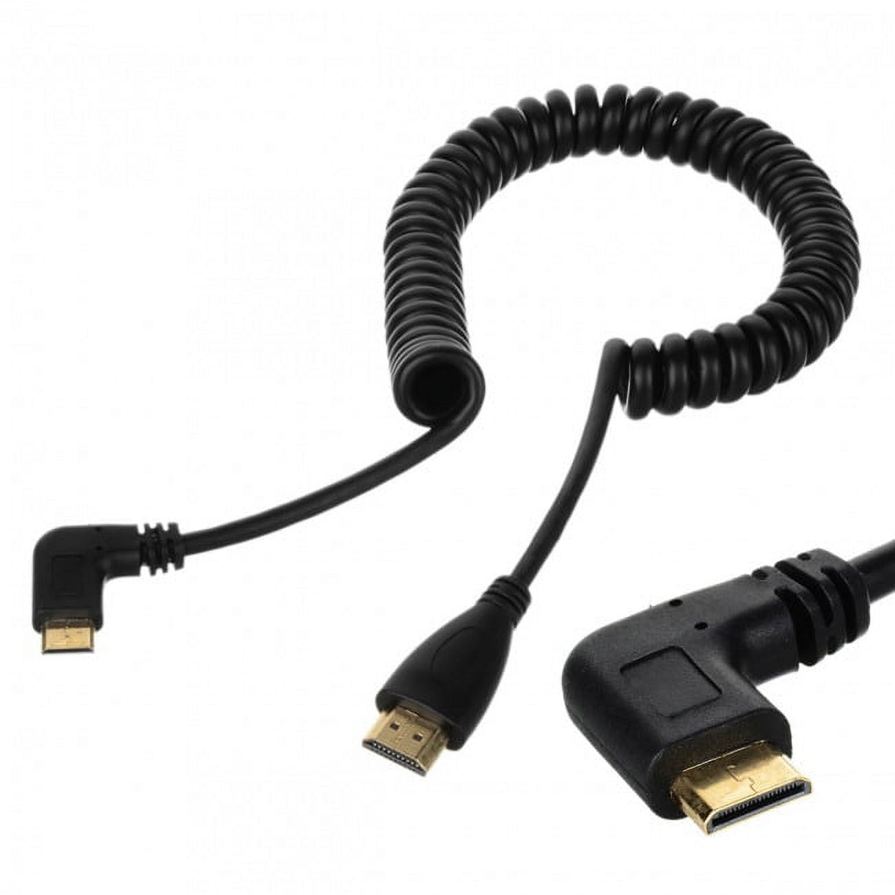 Xiwai Cable 90 Degree right angled Type Mini HDMI Male to HDMI Male ...