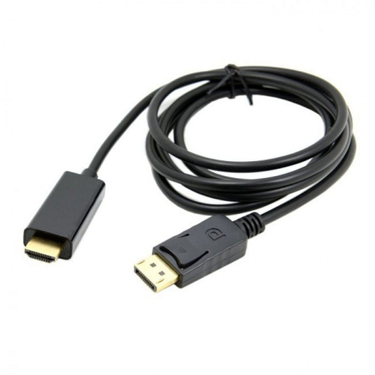 Xiwai Cable Male DisplayPort DP to HDMI Male 1080P Video Cable 6ft 1.8m ...