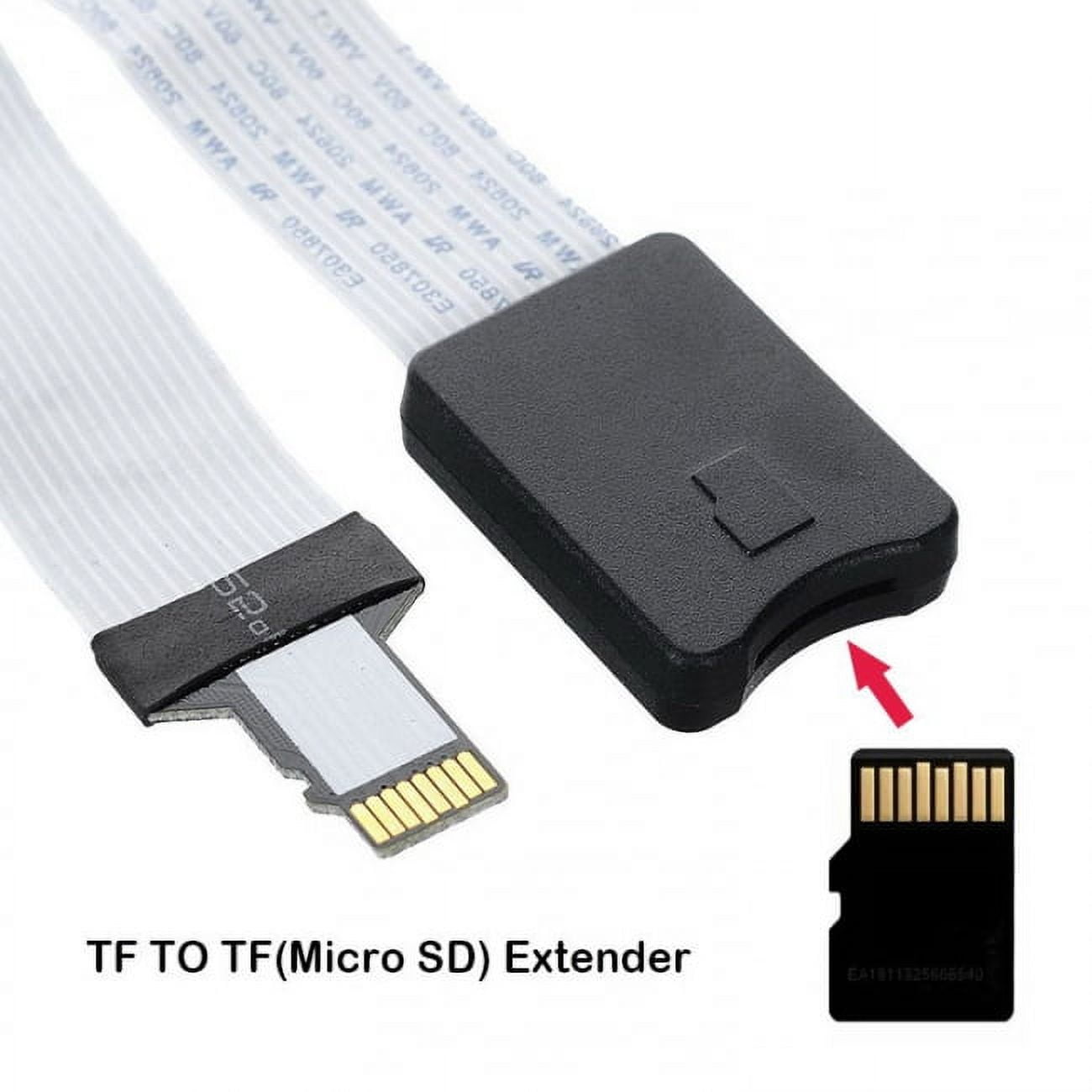Xiwai Cable Micro-SD TF Memory Card Kit Male to TF Female Extension ...