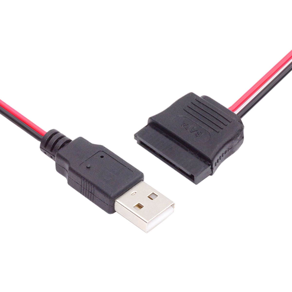 Xiwai DC 5V Single USB to SATA 15Pin Power Cable for 2.5 inch SATA HDD ...