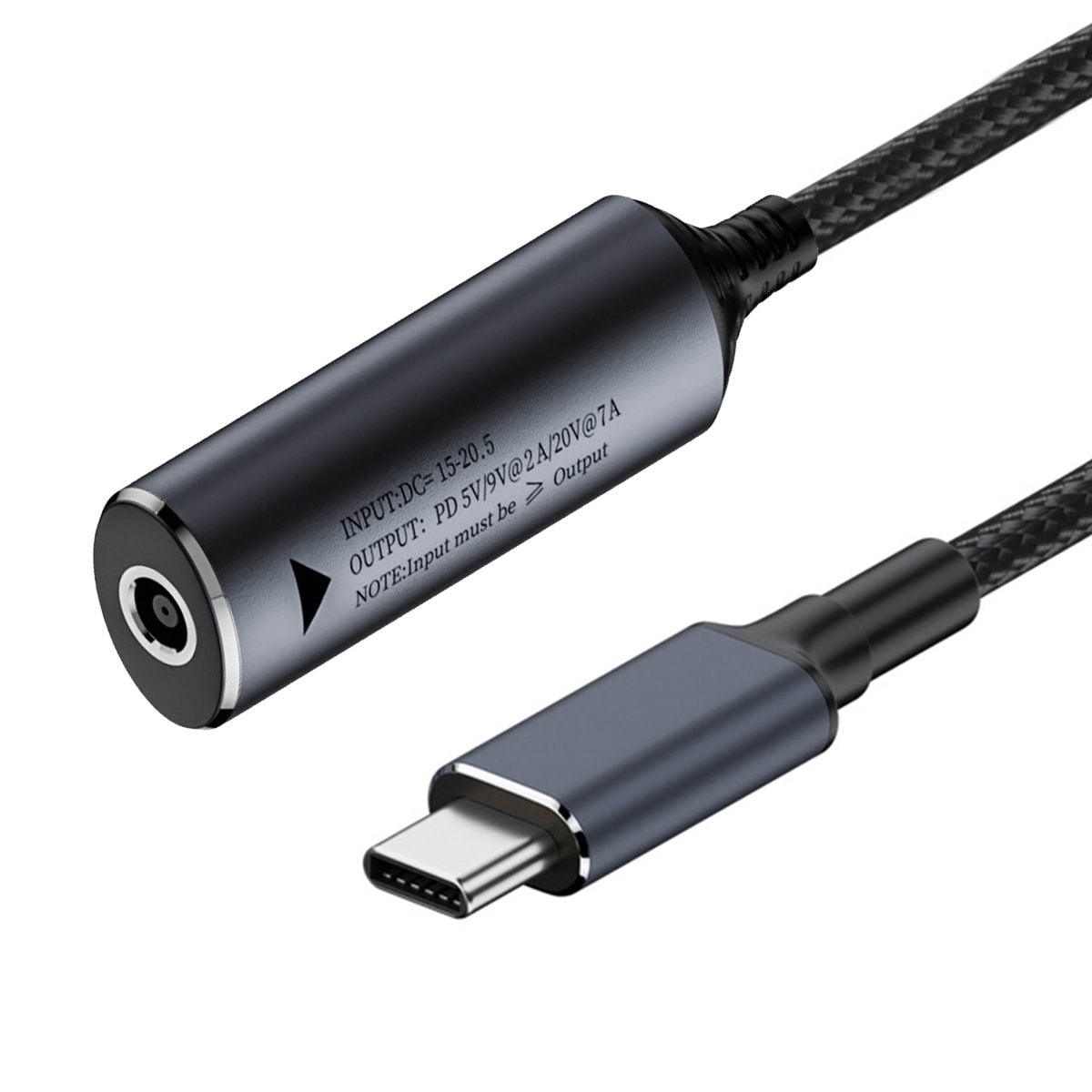 Xiwai DC Jack 4.5X3.0mm Input to USB-C Type-C Power 140W Charge Cable ...