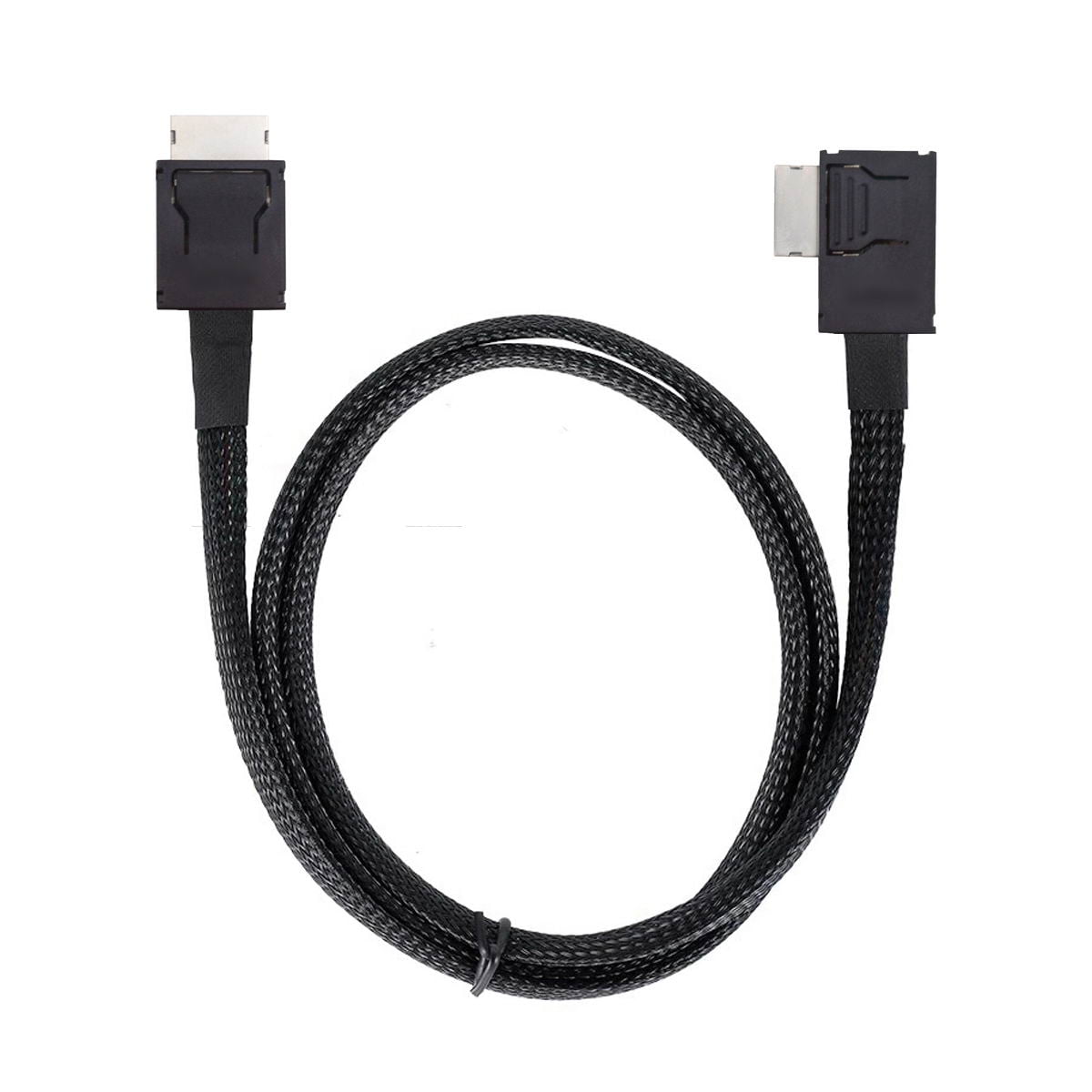 Xiwai Left Angled 90 Degree OcuLink PCIe 4.0 PCI-Express SFF-8611 4i to ...