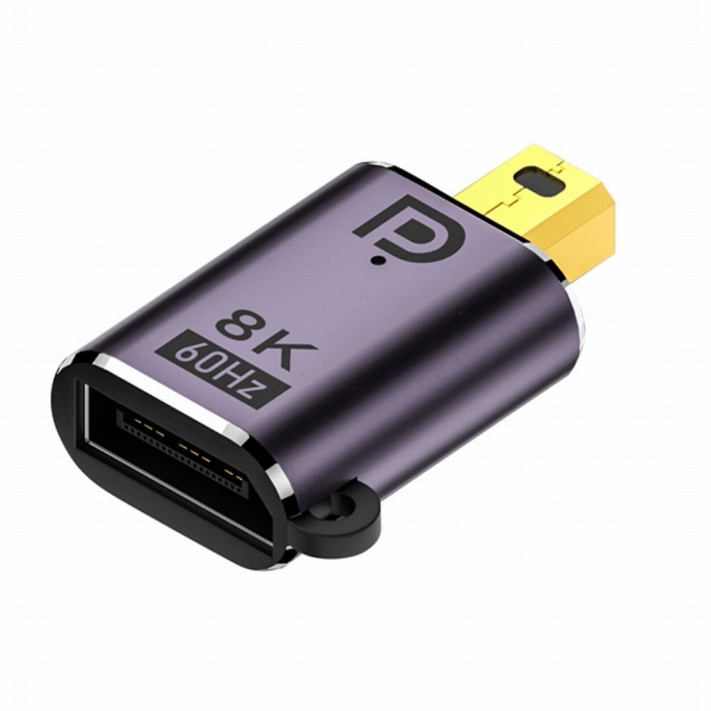 Xiwai Mini DisplayPort 1.4 Male to DP Female 8K 60hz Adapter Ultra-HD ...