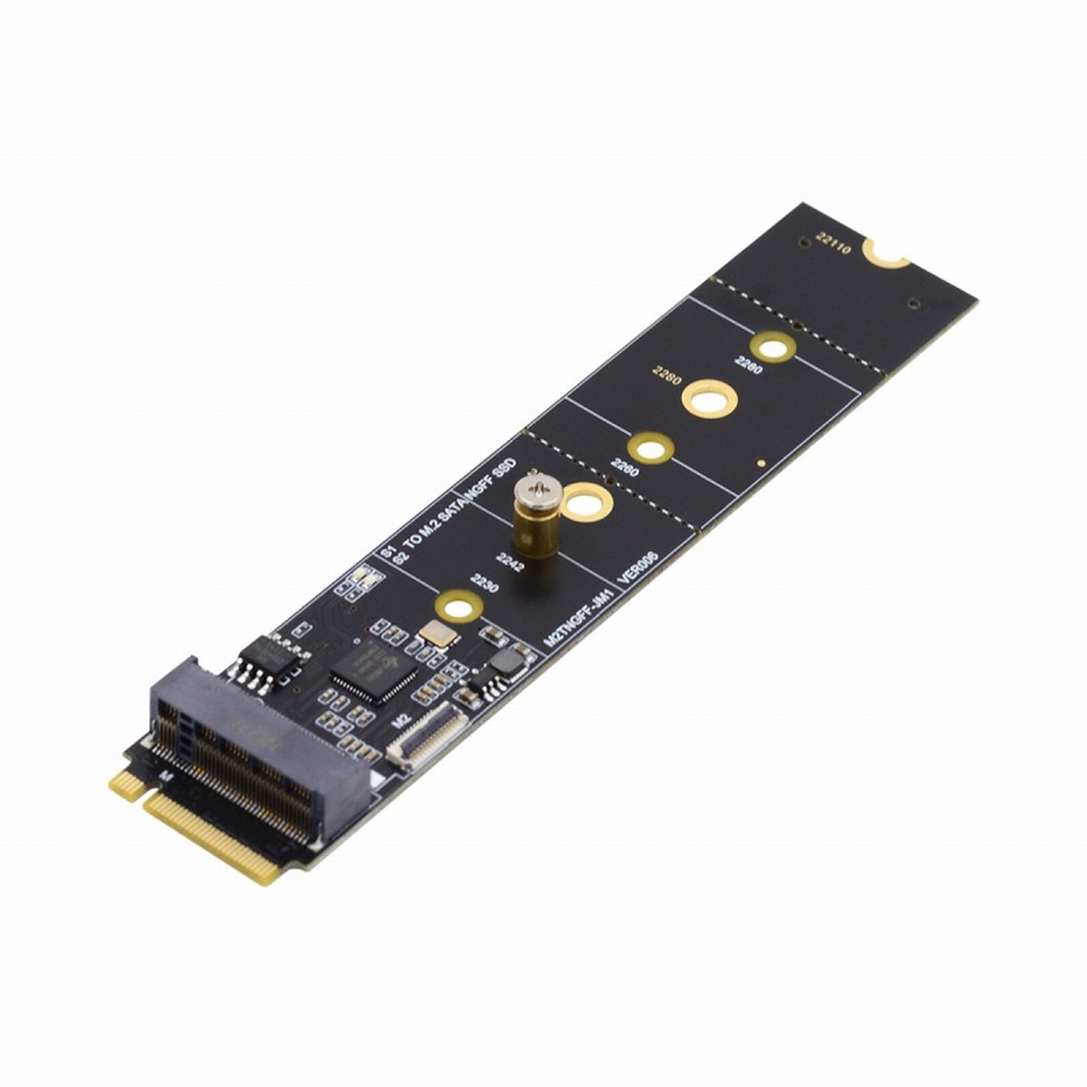 Xiwai SATA NGFF Key B+M SSD to NVME M-key Motherboard Desktop Adapter ...