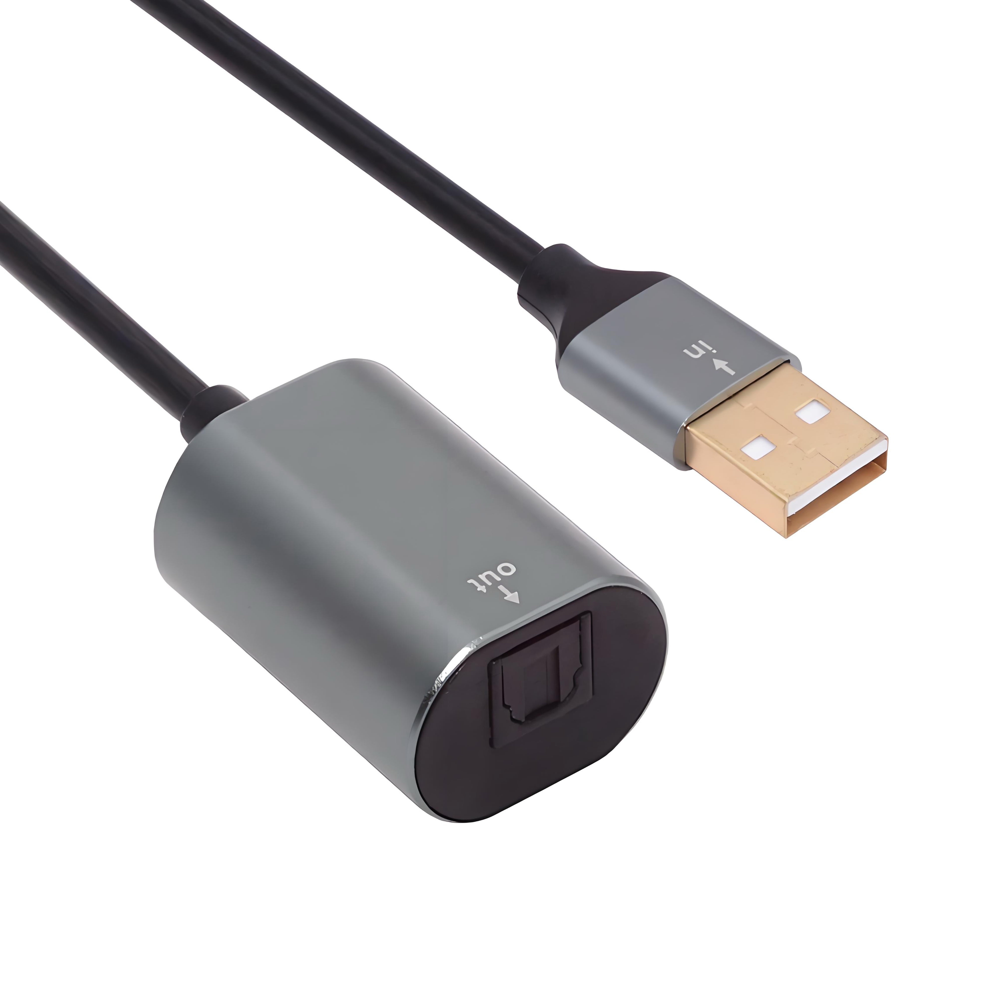 Xiwai Type-A to SPDIF Toslink Optical Audio Jack Opt USB2.0 Male to ...
