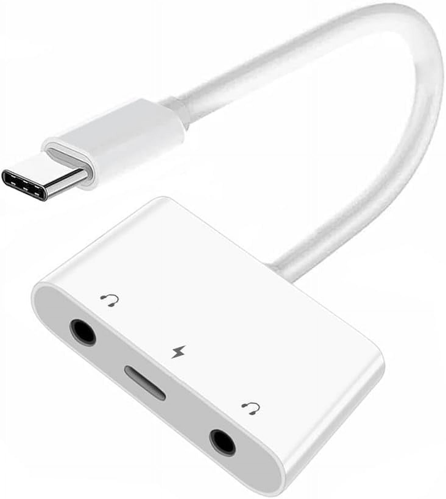 Xiwai Type C USB-C to Dual 3.5mm Audio AUX & MIC Sound Card with PD ...