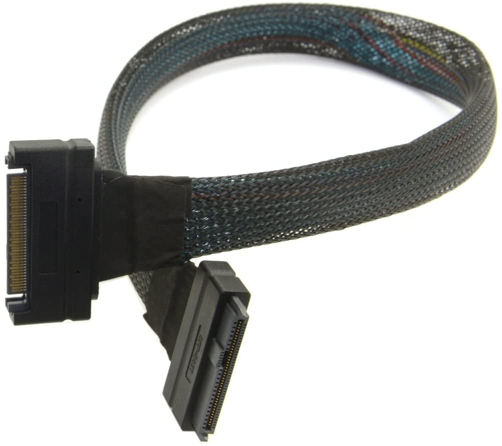 Xiwai U.2 U2 SFF-8639 NVME PCIe SSD Cable Male to Female Extension 50cm ...