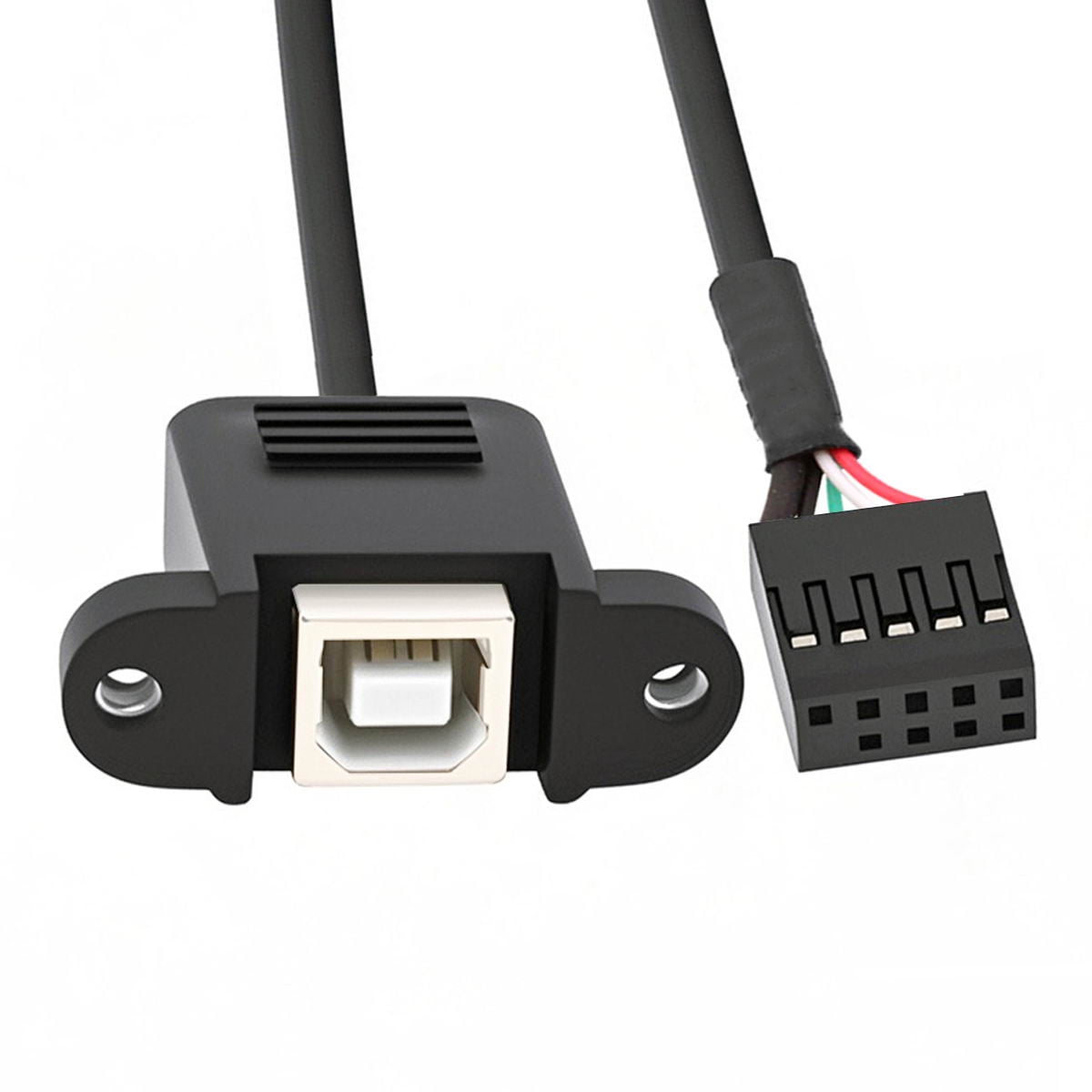 Xiwai USB 2.0 Motherboard 9pin 10pin Header to Standard Type-B Female ...