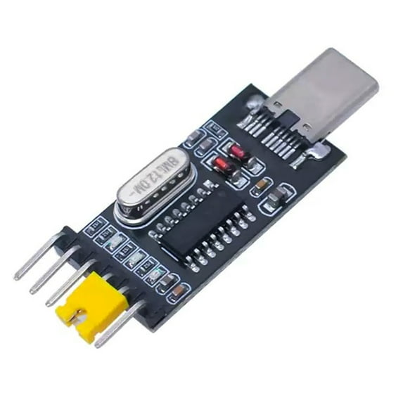 Xiwai USB-C Type-C Male To TTL Converter UART STC Module Serial Programmer CH340G CH340 3.3V 5V ...