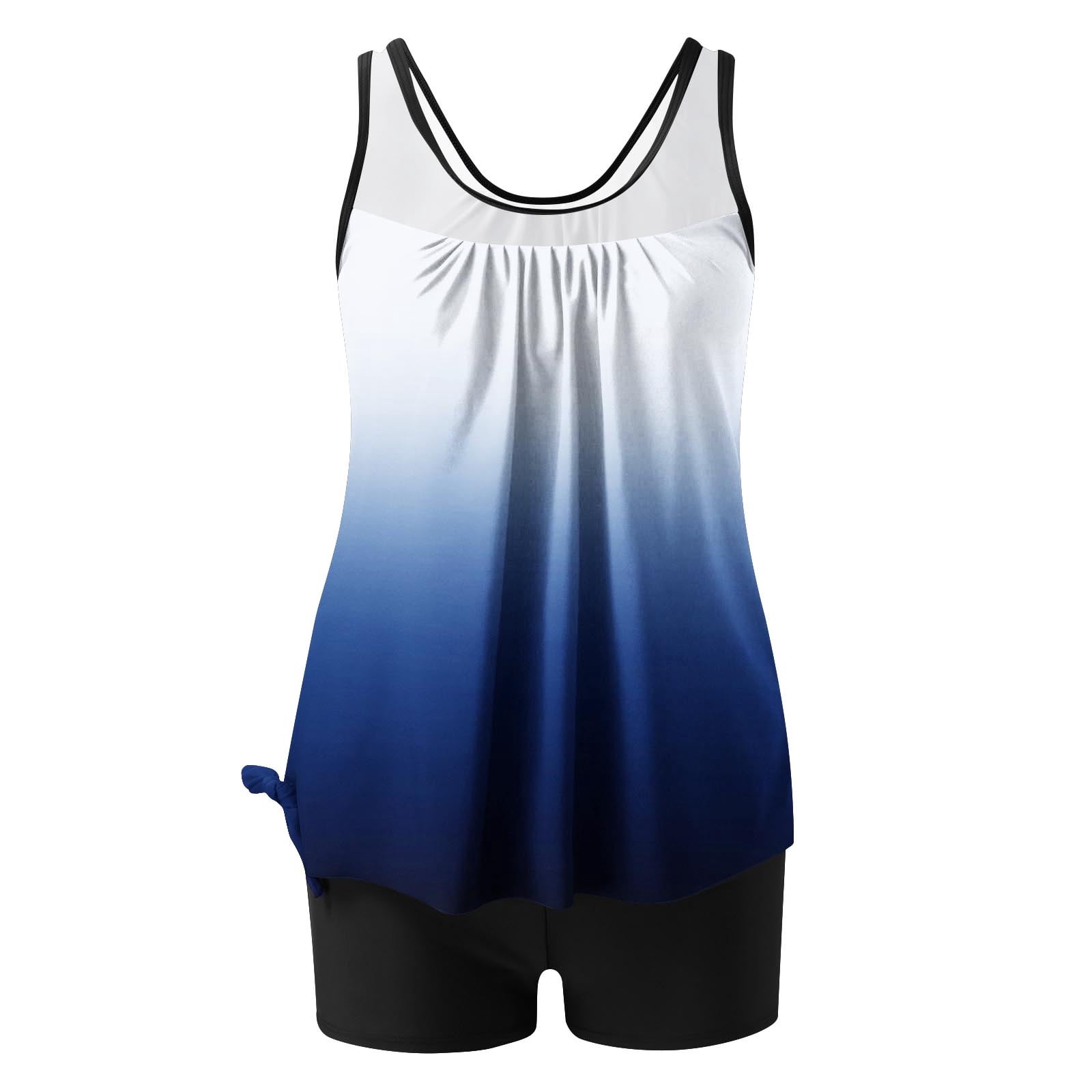 Xixinqiwan 2 Piece Tankini Swimsuit for Women,Women Conservative ...