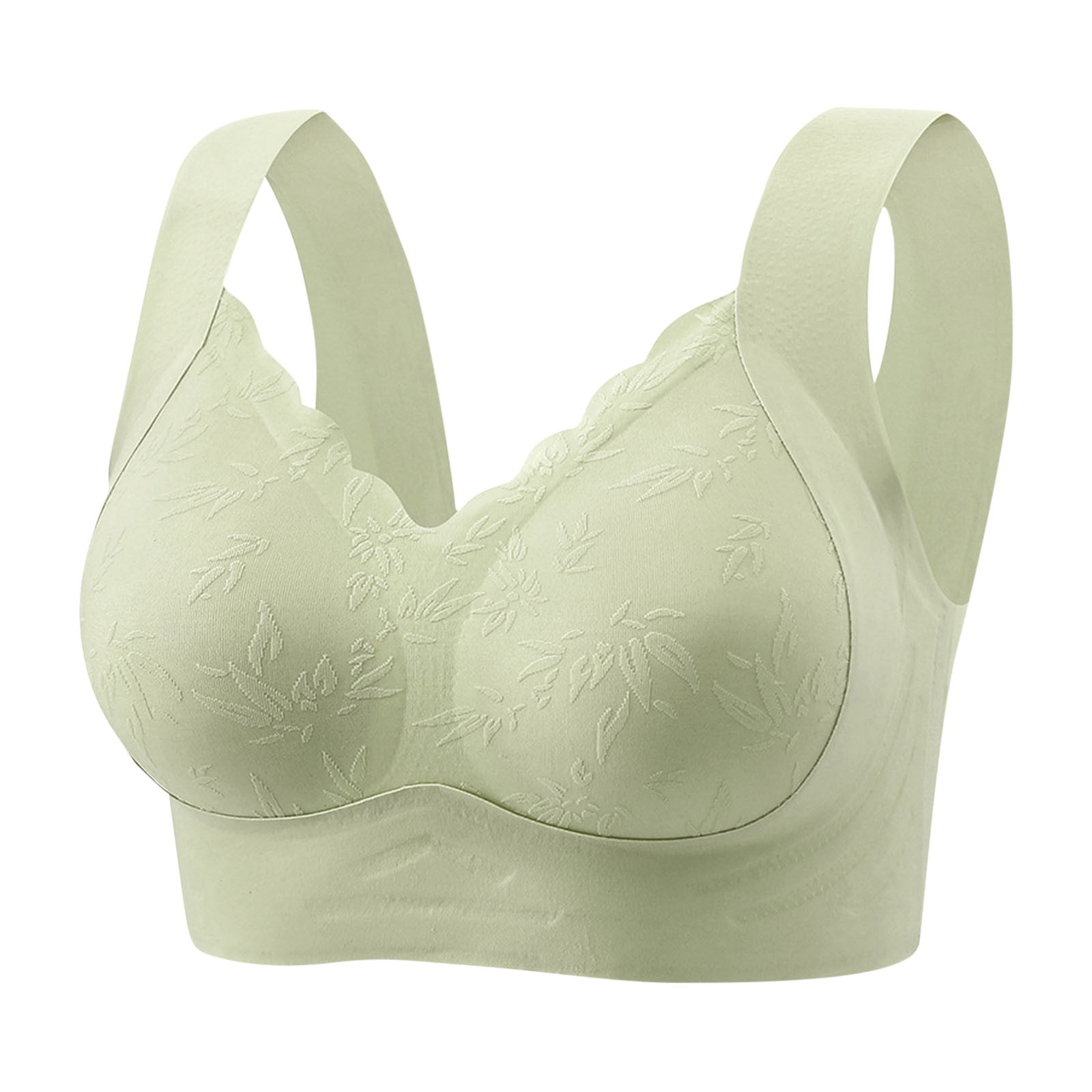 Xixinqiwan Women Bras Wireless,No Underwire Push Up Bralettes for Women ...