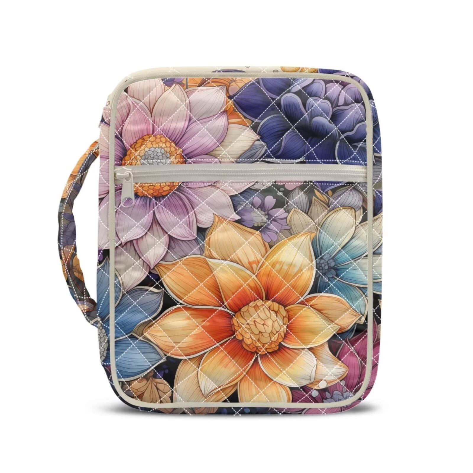 Xixirimido Bible Cover, Bible Carrying Book Case for Women Men, Multi ...