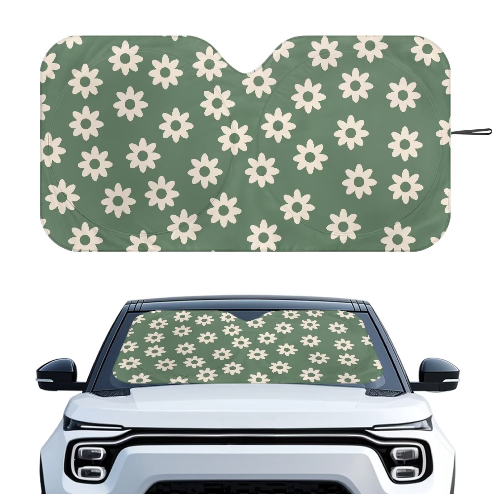 Xixirimido Windshield Sun Shade for Car SUV Truck Foldable Sunshade for ...