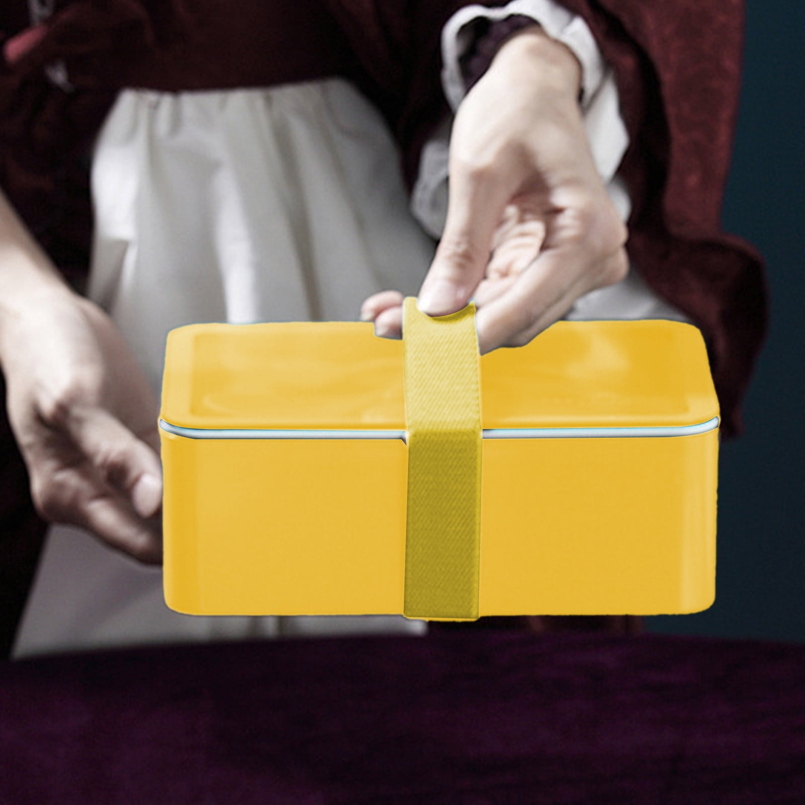 Xiying 1100Ml Bento Lunch Box Leakproof Microwaveable Meal Prep ...