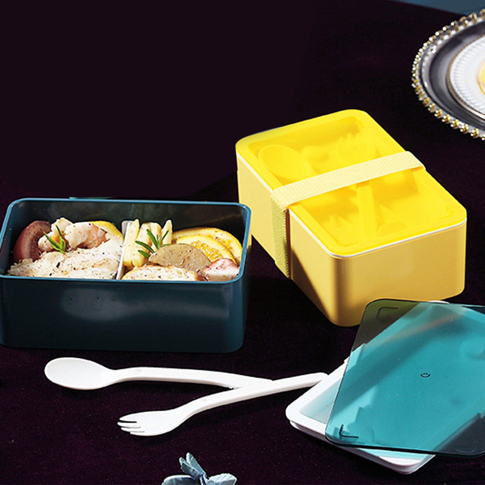 Xiying 1100Ml Leakproof Microwaveable Bento Lunch Box | Multi ...