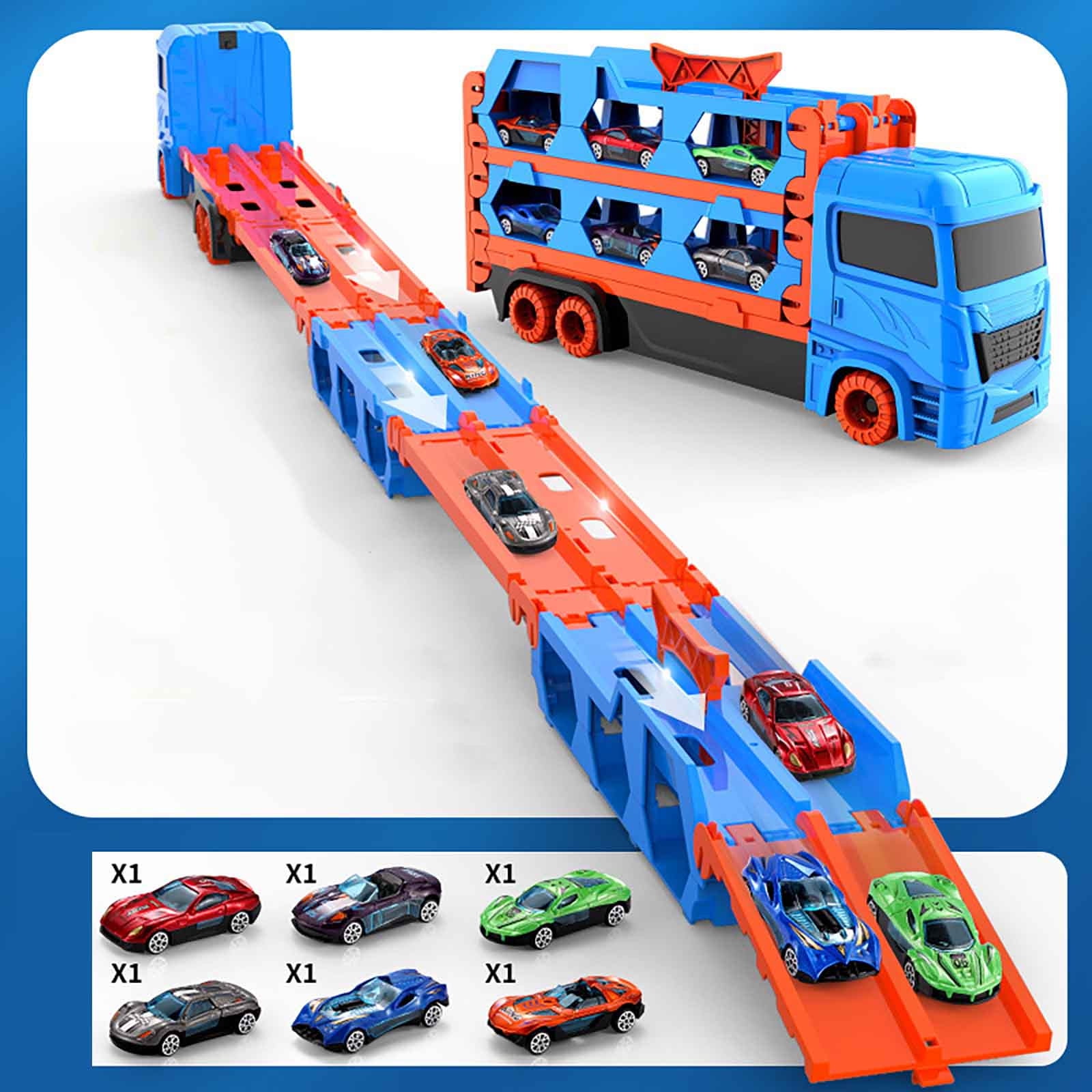 Xiying Alloy Storage Container Engineering Truck | 2-In-1 Transforming ...