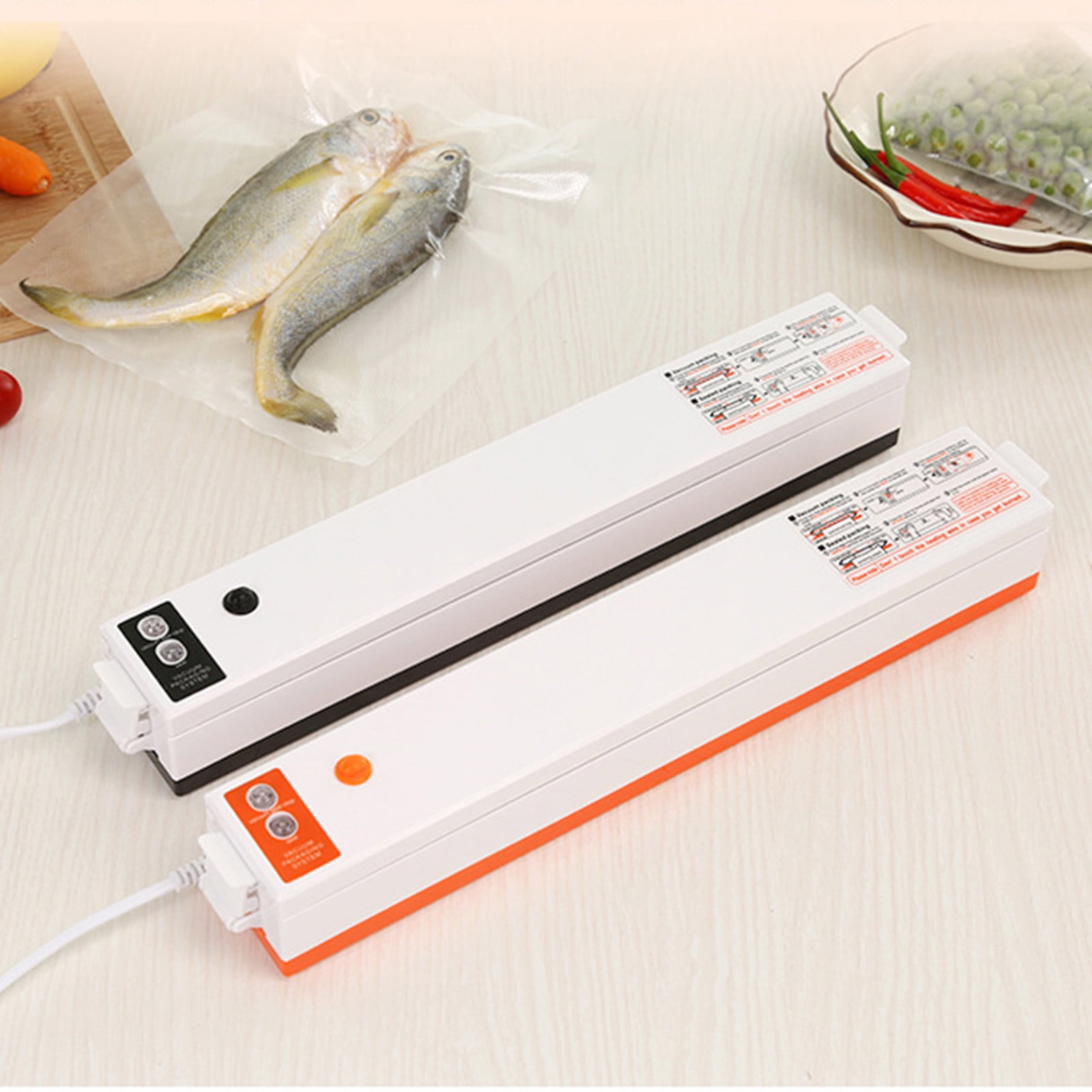 Xiying Automatic Vacuum Sealer Machine For Food Storage | Dry & Wet Food Preservation | 10 Heat ...