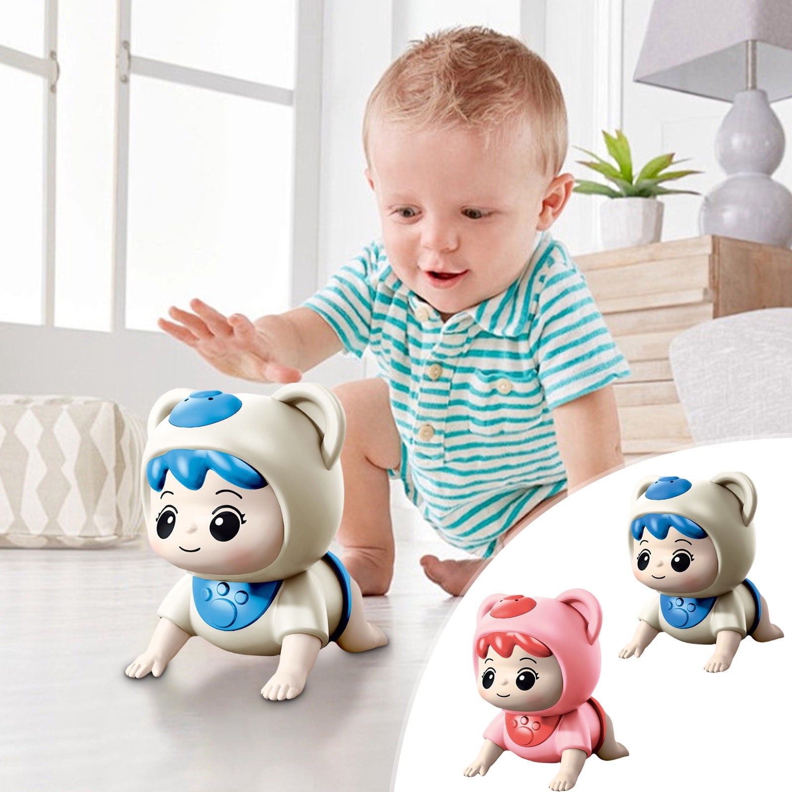 Xiying Electronic Sound Crawling Toy | Music-Powered Early Education ...
