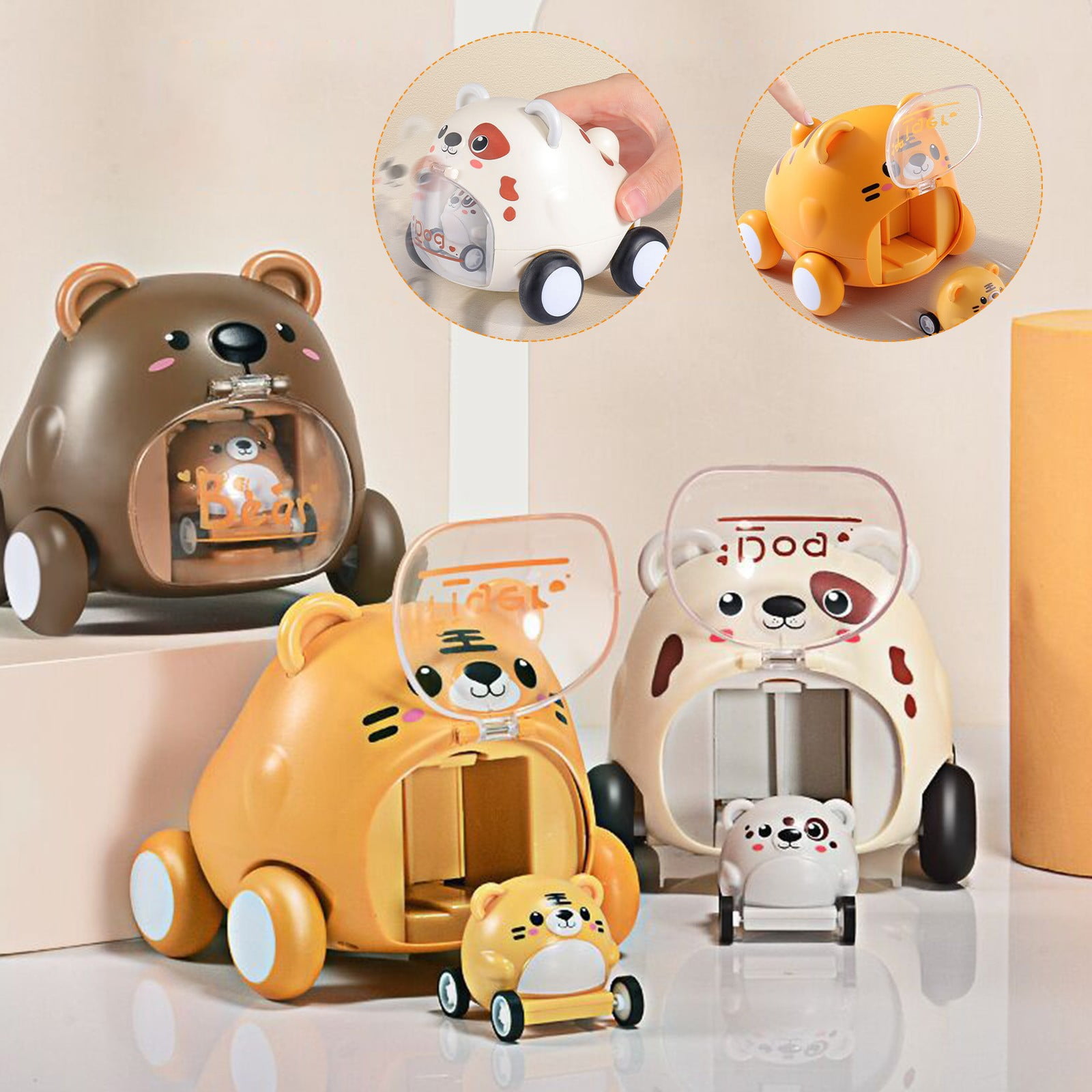 Xiying Interactive Catapult Toy Car | One-Button Release Inertial ...