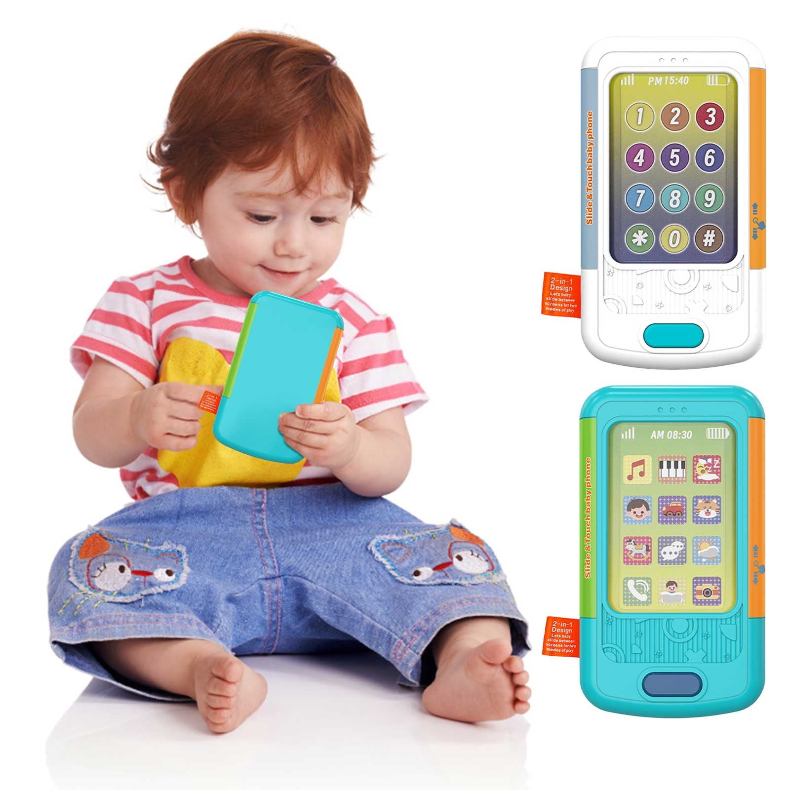 Xiying Interactive Learning Phone Toy | Early Education Music & Light ...
