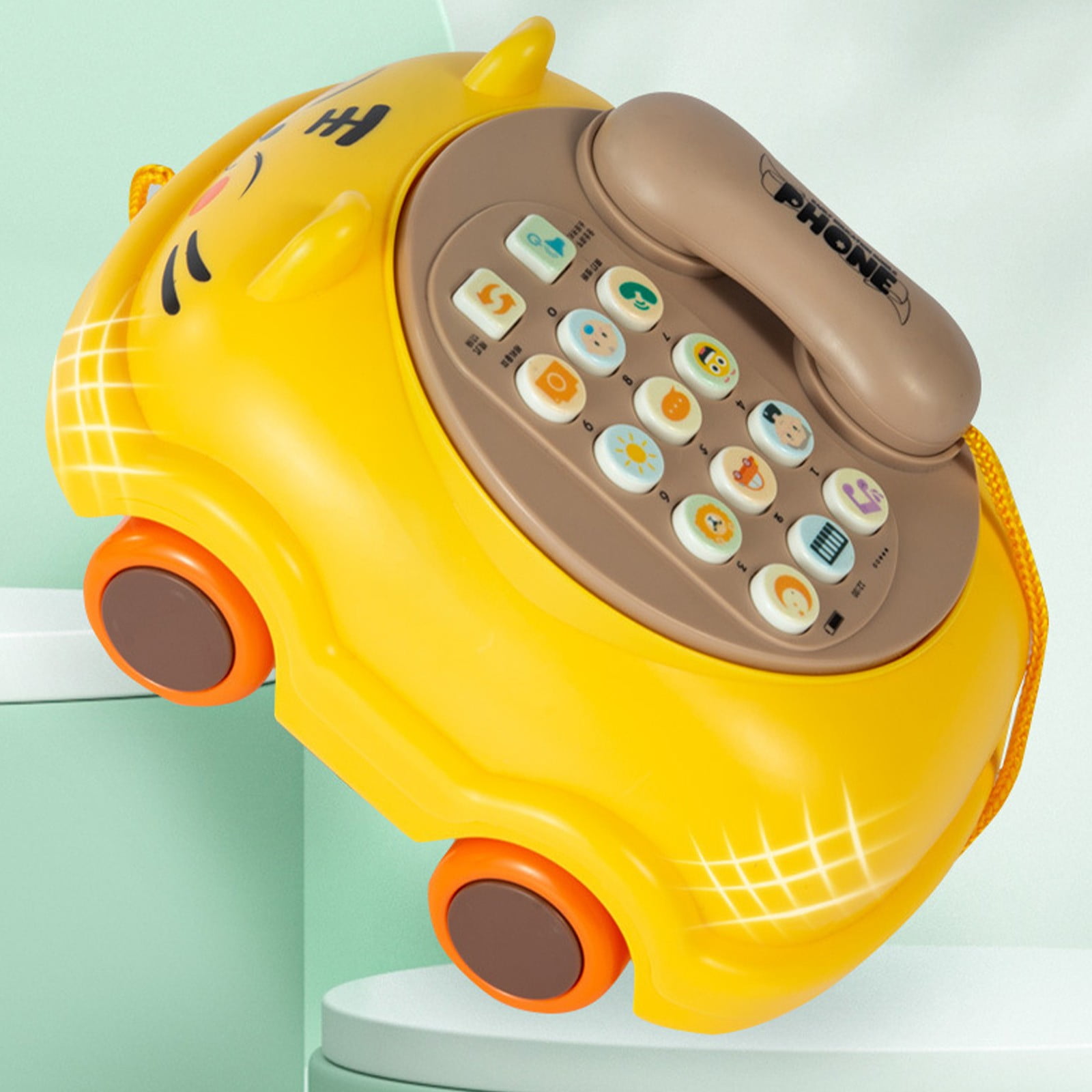 Xiying Interactive Learning Toy Phone | Light-Up Educational Play ...
