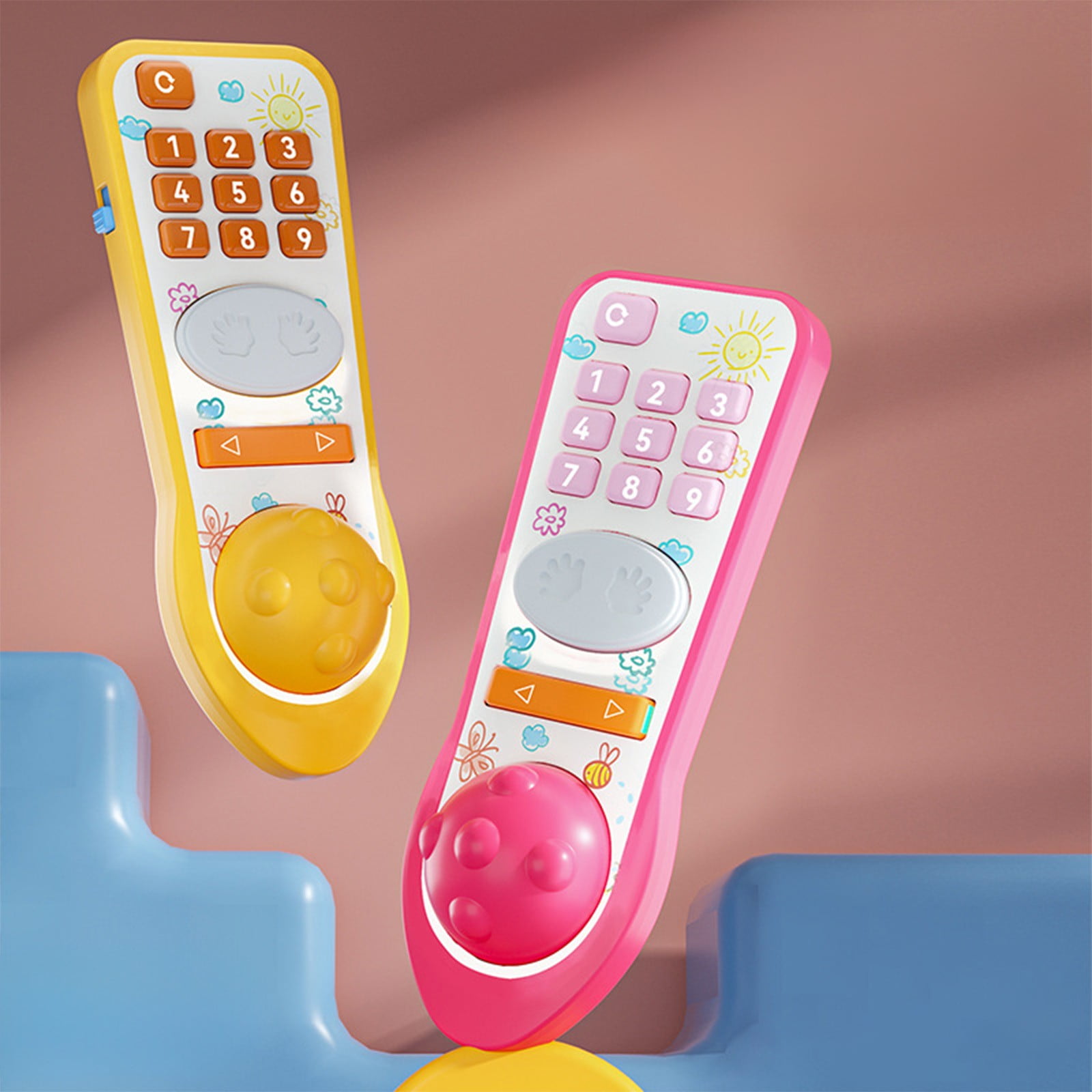 Xiying Interactive Music Remote Control Toy | Soft Lighting & Pressable ...