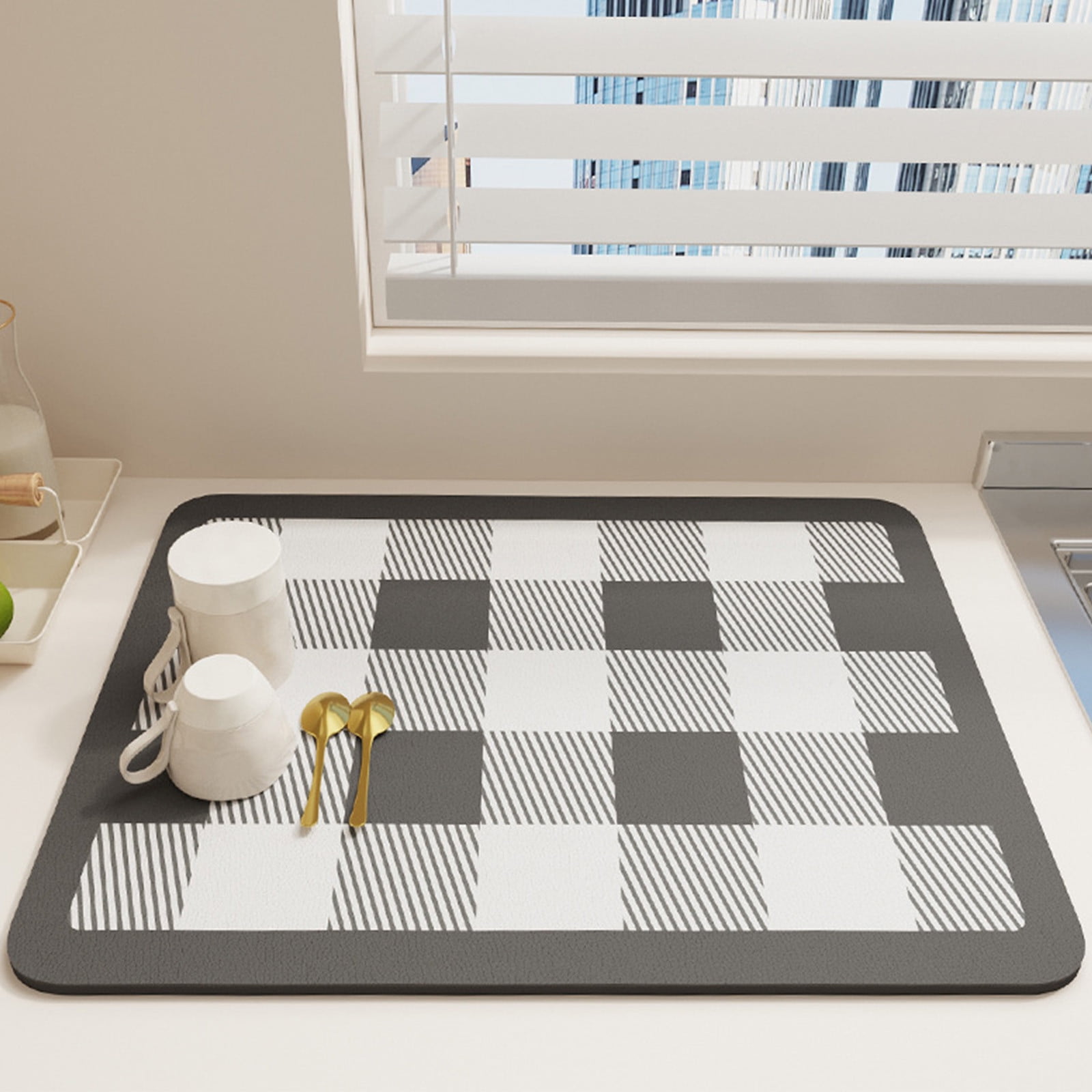 Xiying Kitchen Drying Mat | Silicone Non-Slip Waterproof Heatproof Mat ...
