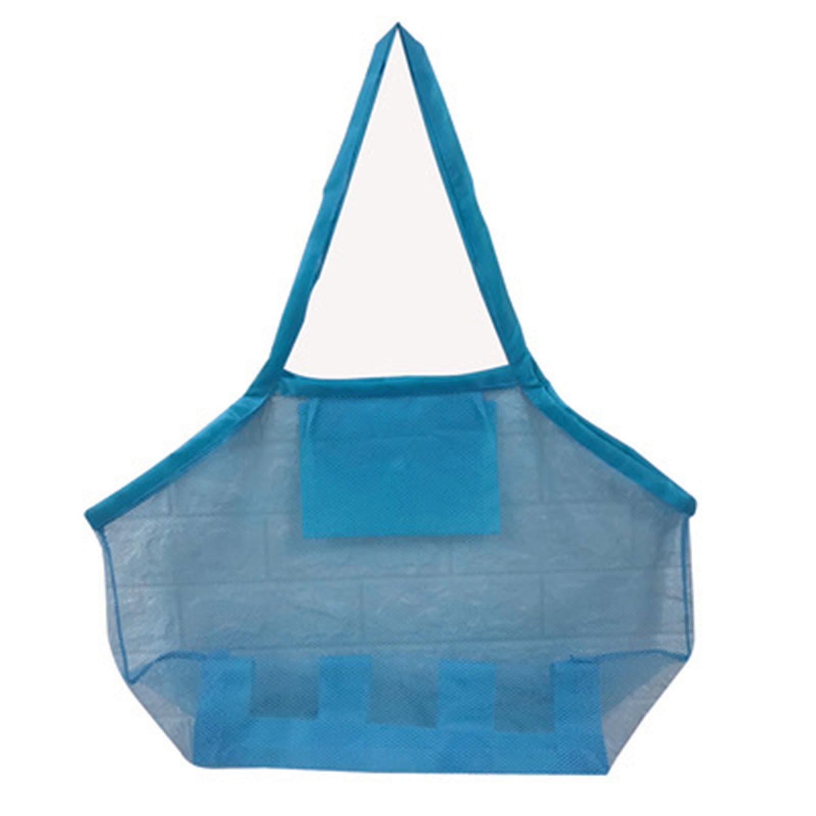 Xiying Large Beach Toy Mesh Bag | Sand Toy Storage & Collecting Bag ...