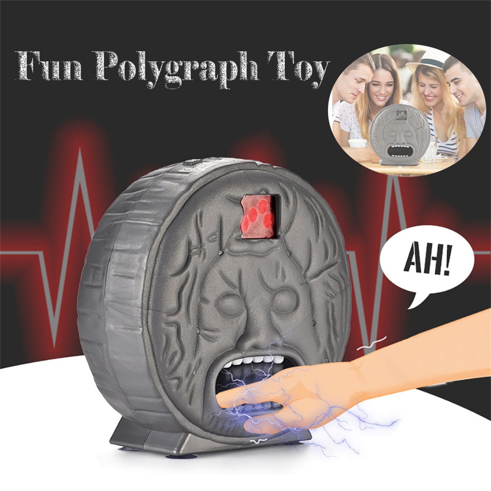 Xiying Lie Detector Shock Roulette Game | Polygraph Test Truth Toy ...