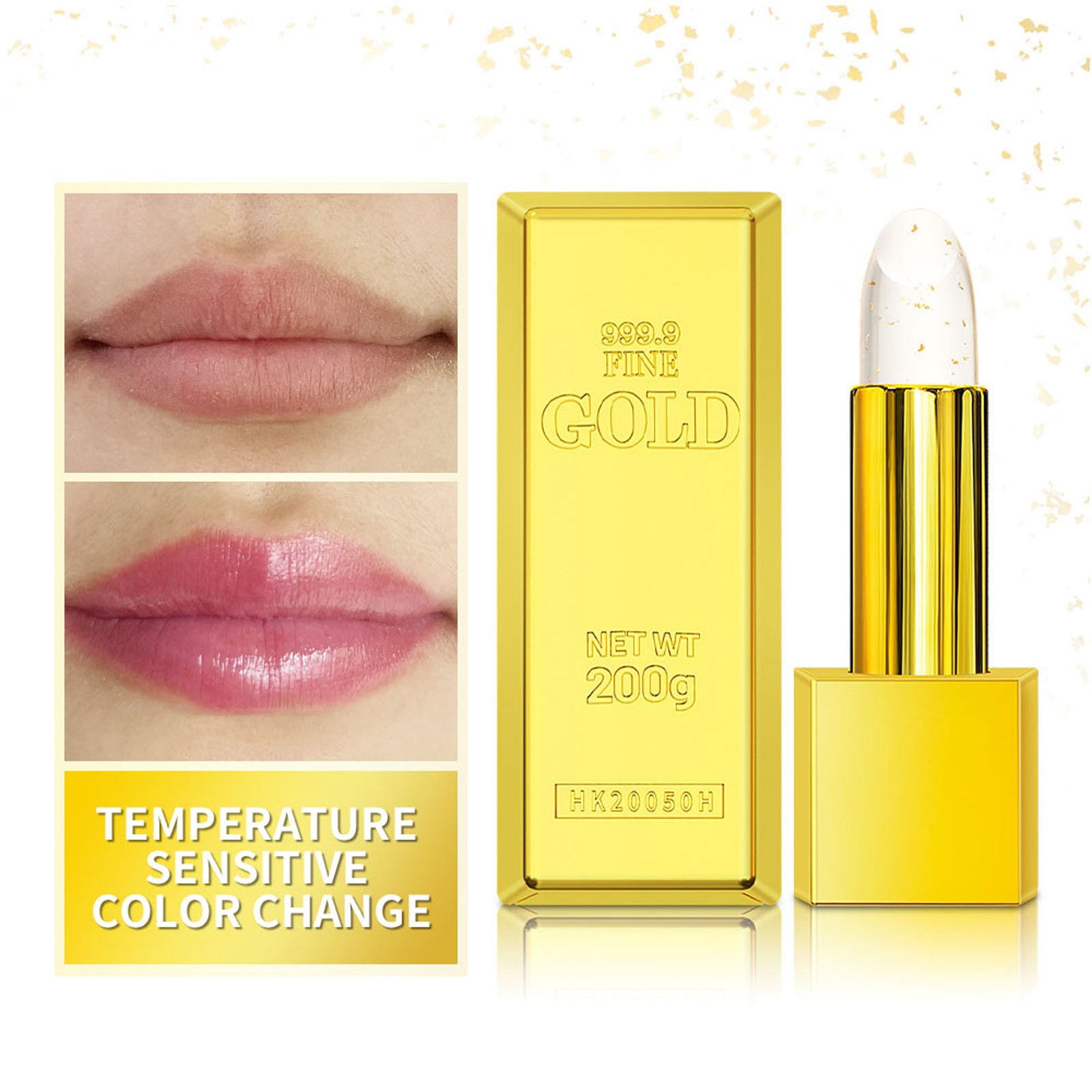 Xiying Lipstick for Women, Temperature Changing Lipstick Foil ...