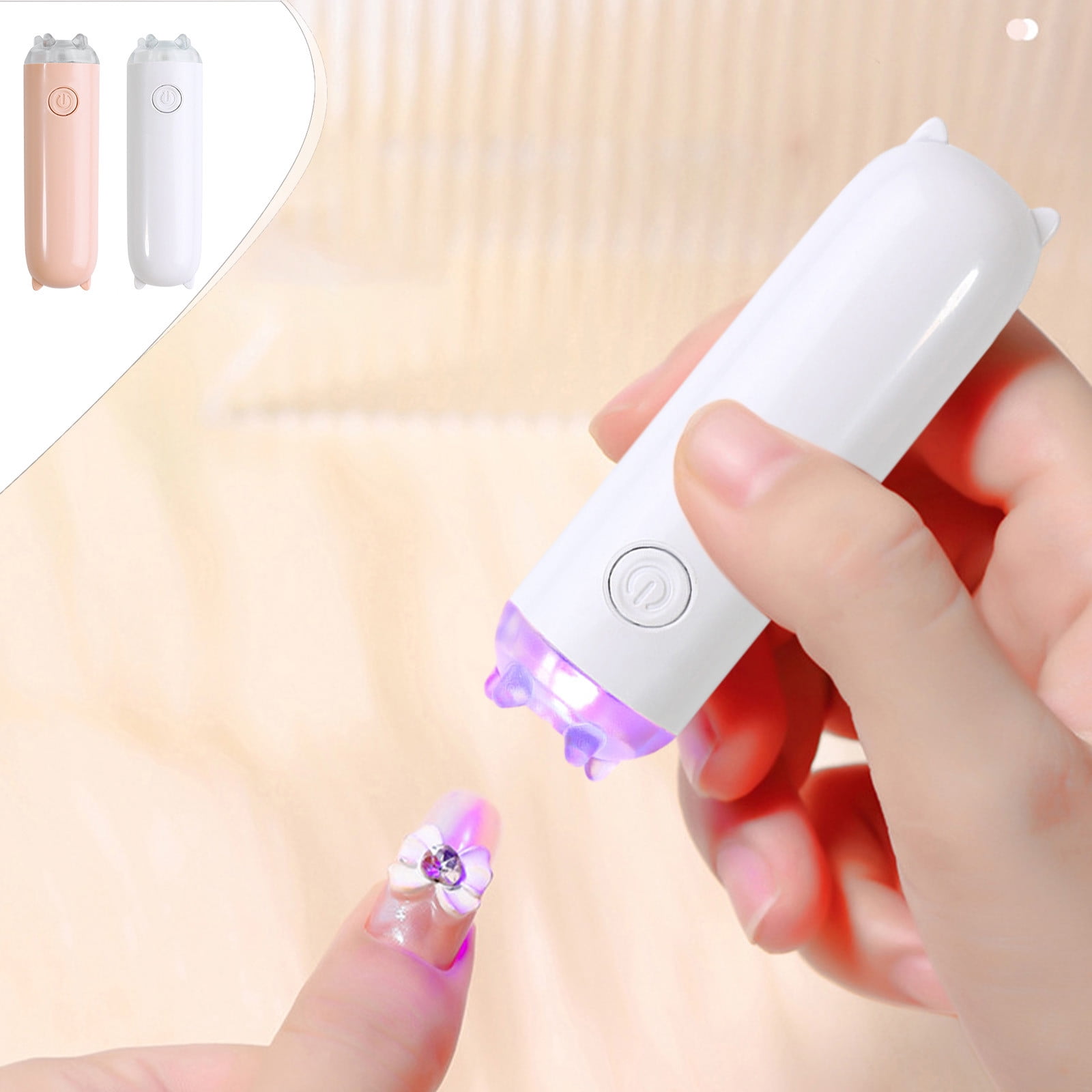 Xiying Nail Decorating Kit, Handheld Mini Led Nail Curing Lamp | 3W Portable Usb Nail Dryer For ...