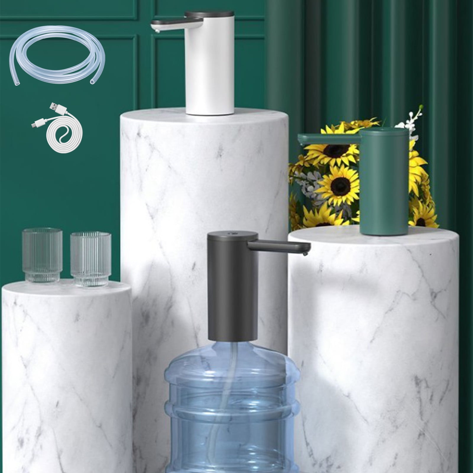 Xiying Portable Usb Charging Water Dispenser Pump For 5 Gallon Bottles ...