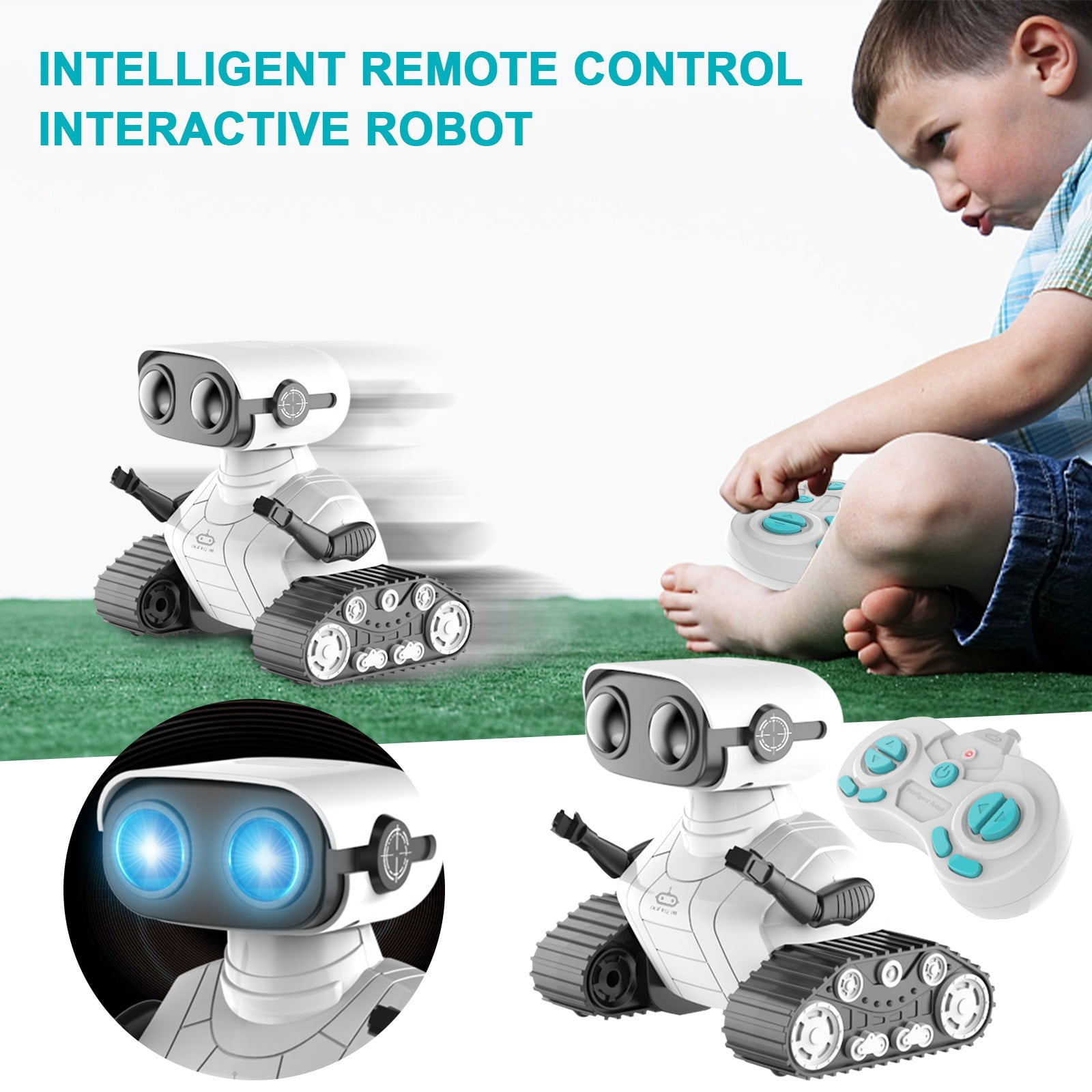 Xiying Remote Control Robot Toy | Dancing Robot With Led Eyes & Music ...