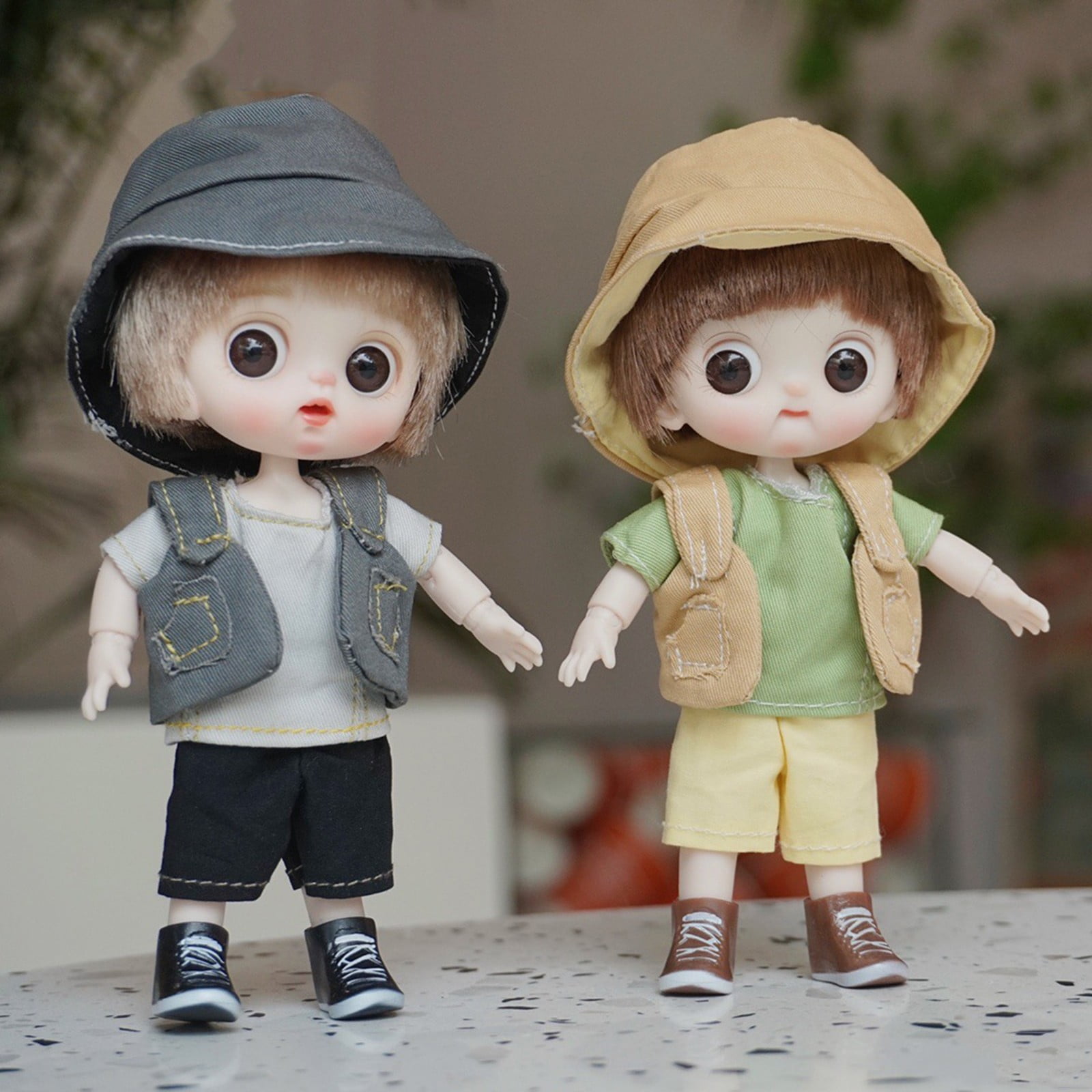 Xiying Skateboard Dress-Up Doll | Multi-Joint Movable Poseable Figure ...