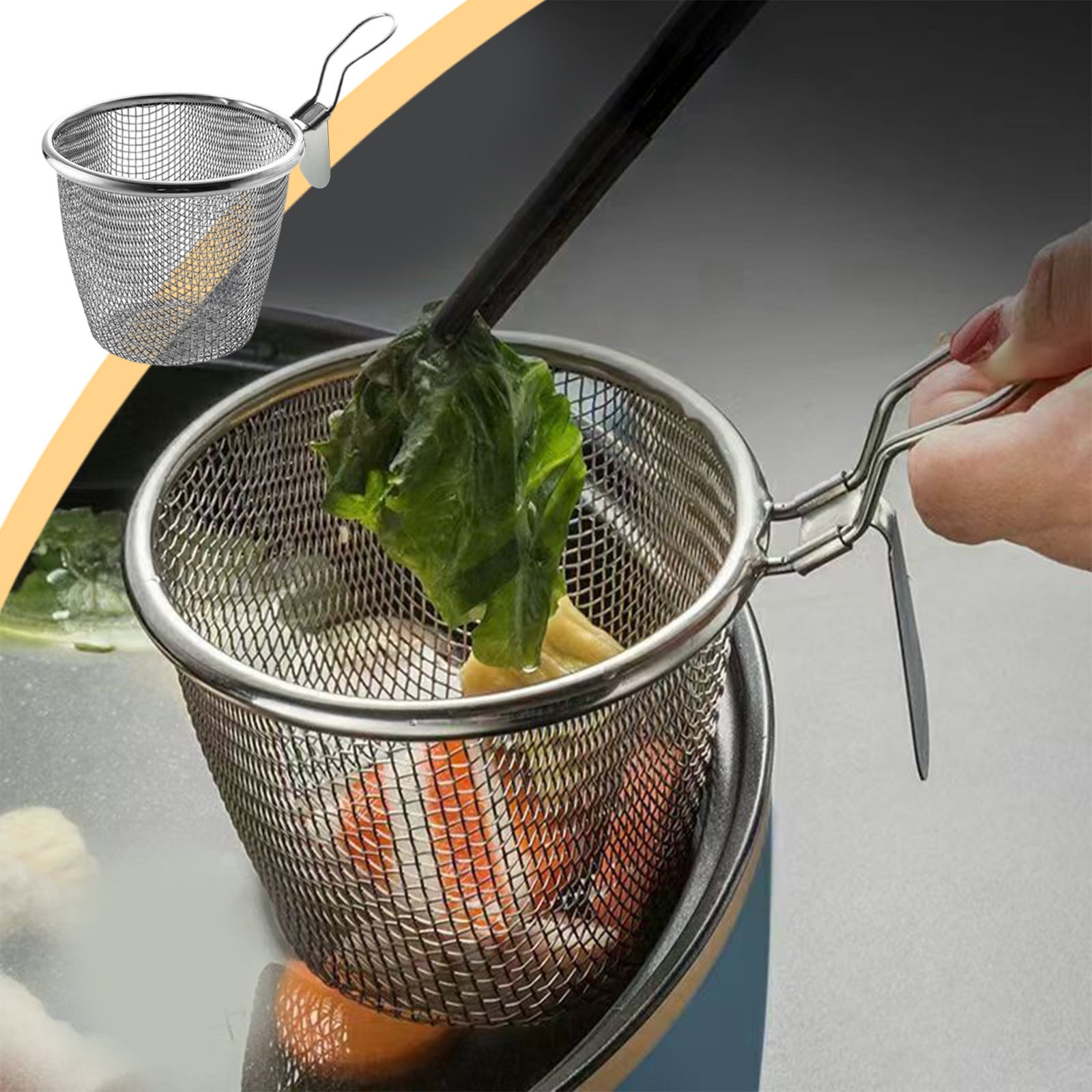 Xiying Stainless Steel Hot Pot Leakage Spoon | Multifunctional Oil ...