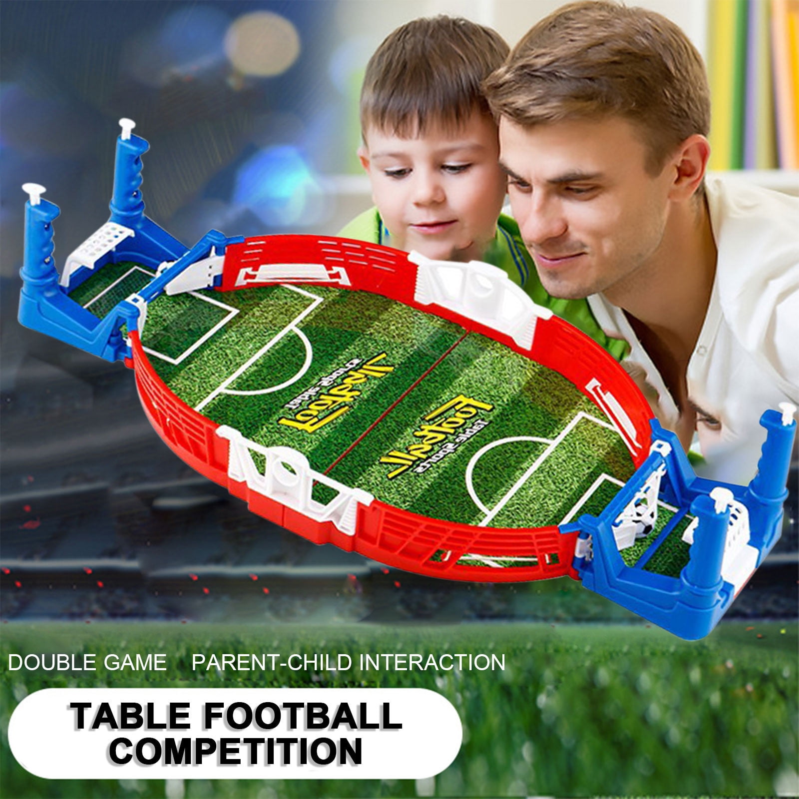 Xiying Tabletop Soccer Game | 2 Player Interactive Mini Football Board ...